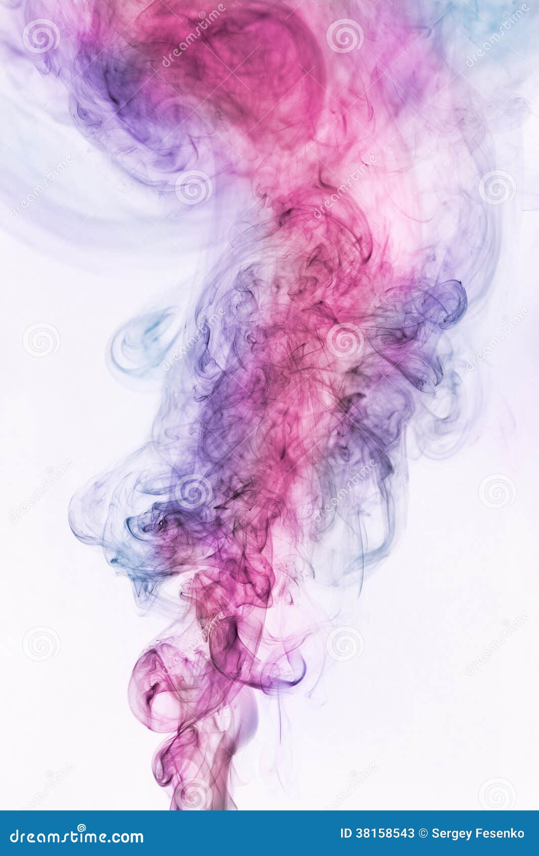 Fumo colorato immagine stock. Immagine di fuoco, foschia - 38158543