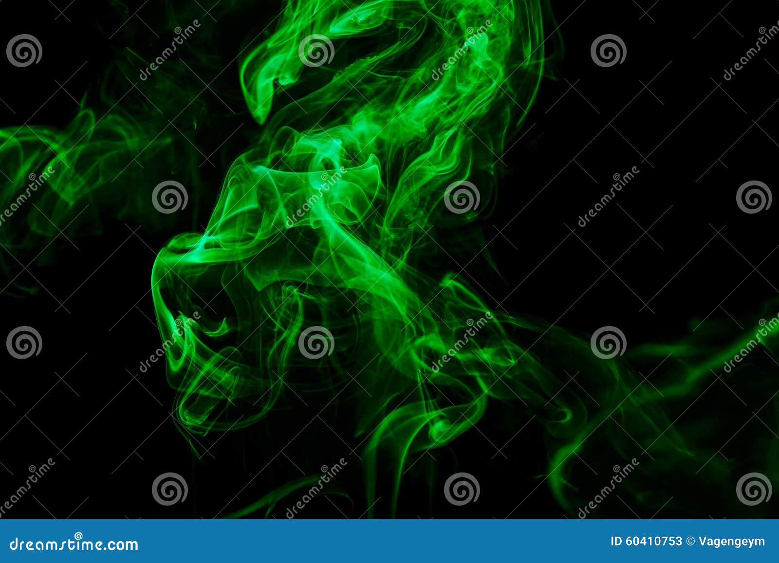 Fumo Verde Abstrato Das Varas Aromáticas Imagem de Stock - Imagem de ...