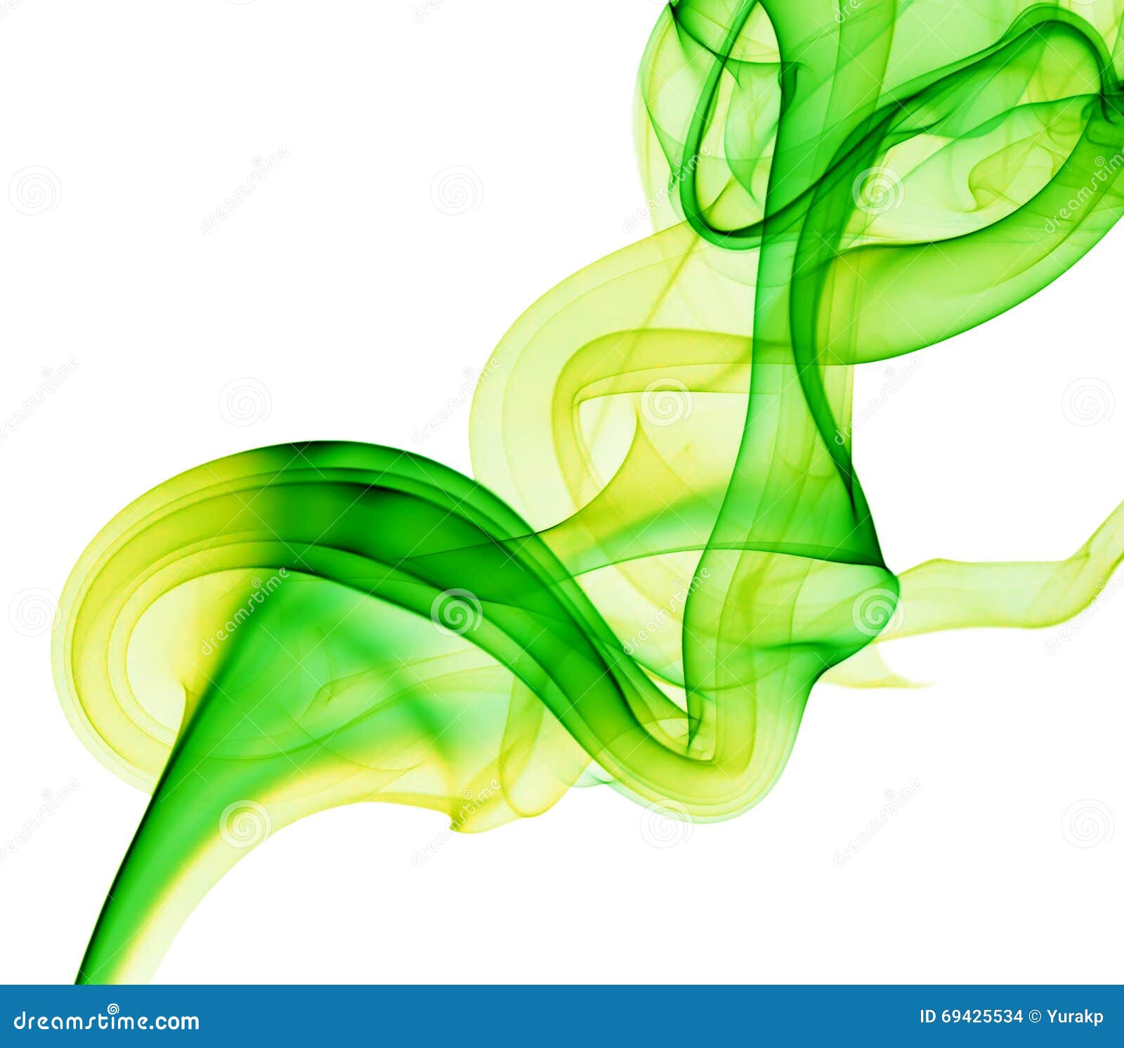 Fumo Verde E Amarelo No Fundo Branco Foto de Stock - Imagem de azul ...