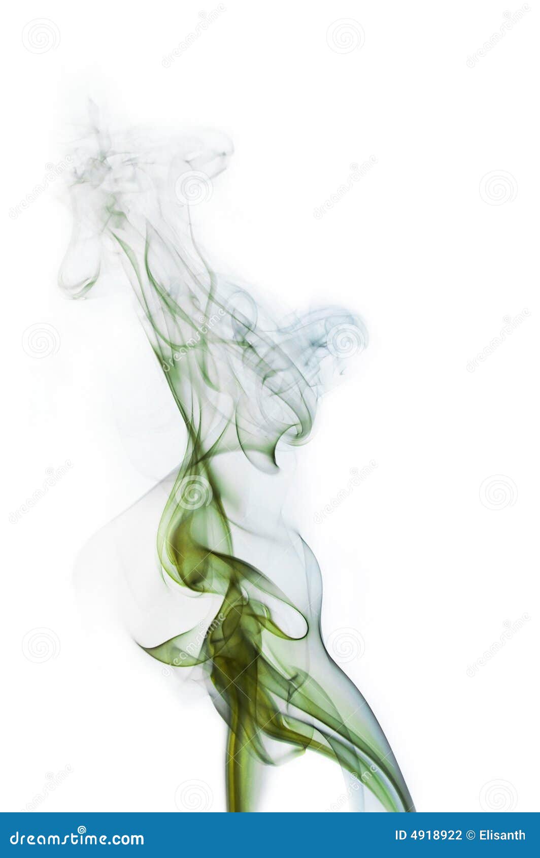 Fumo Verde E Azul Do Cigarro Foto de Stock - Imagem de elemento ...