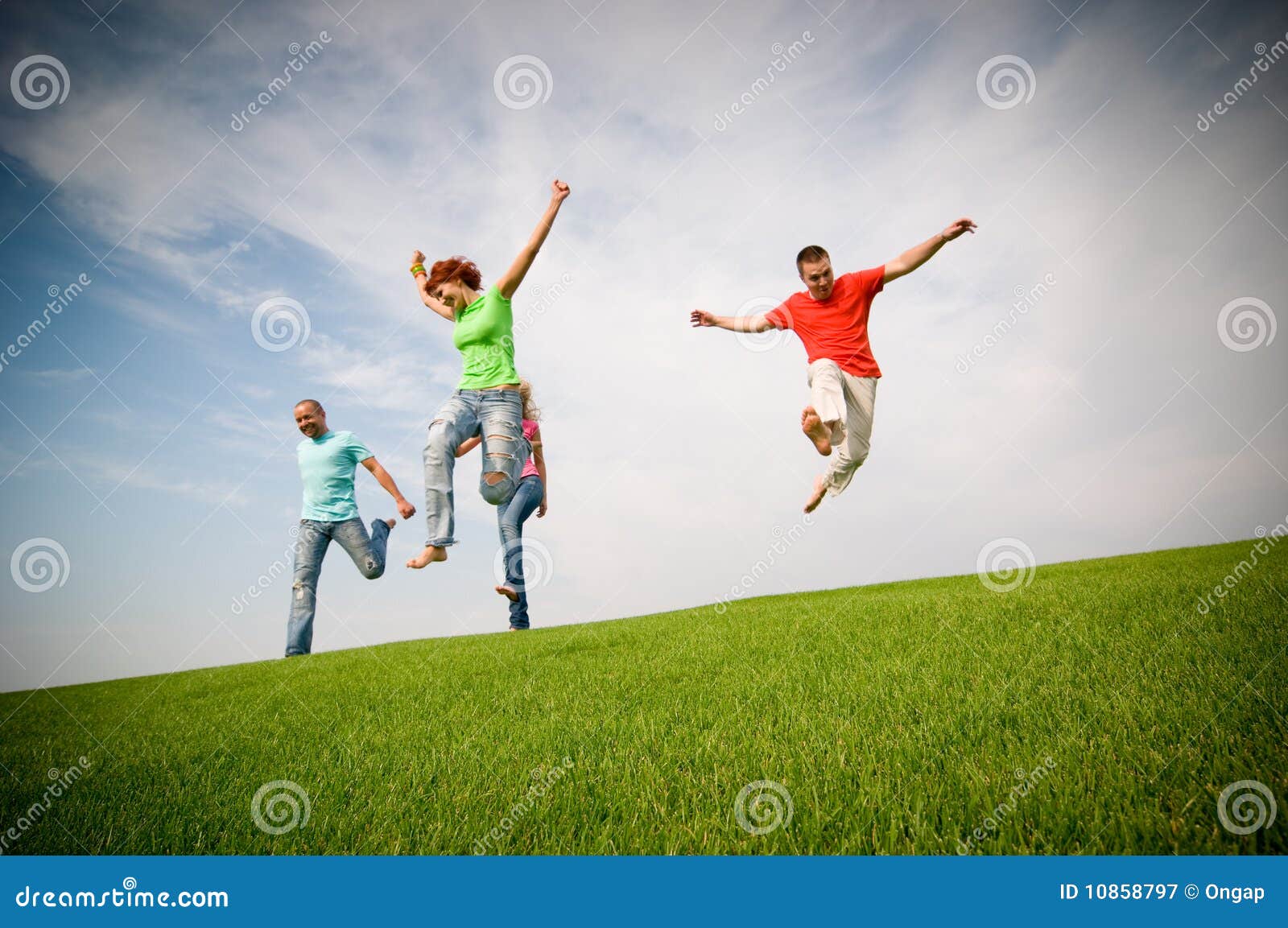 Fun stock image. Image of grass, blue, outdoor, lawn - 10858797