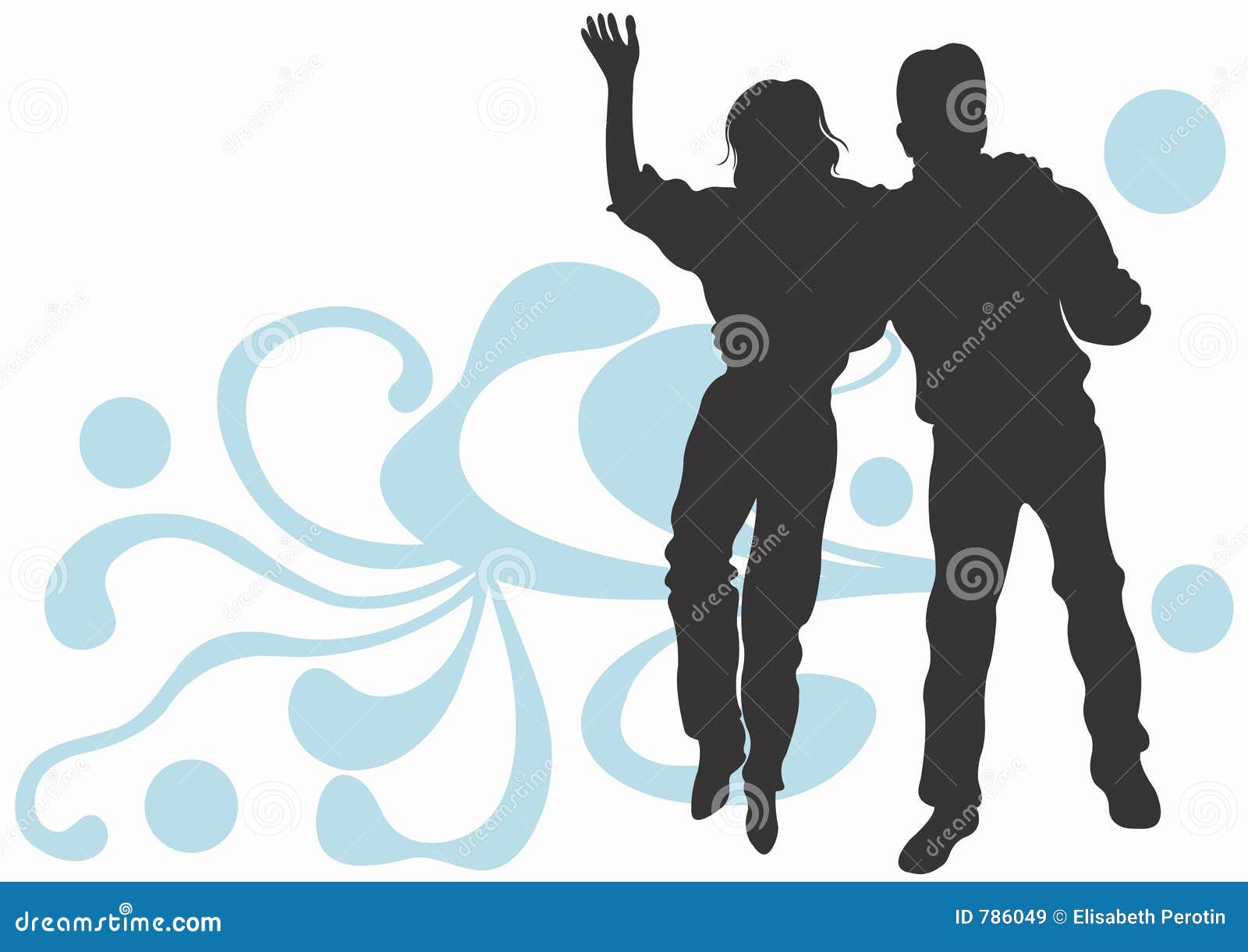 Fun stock illustration. Illustration of silhouettes, fancy - 786049