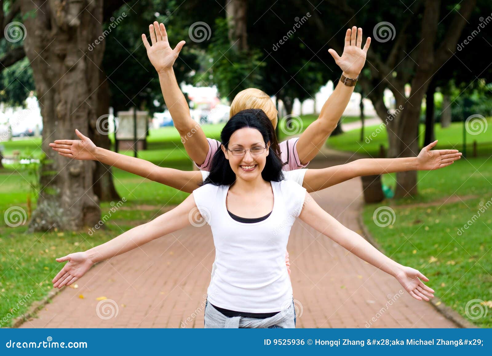 Fun stock photo. Image of humorous, highschool, friends - 9525936