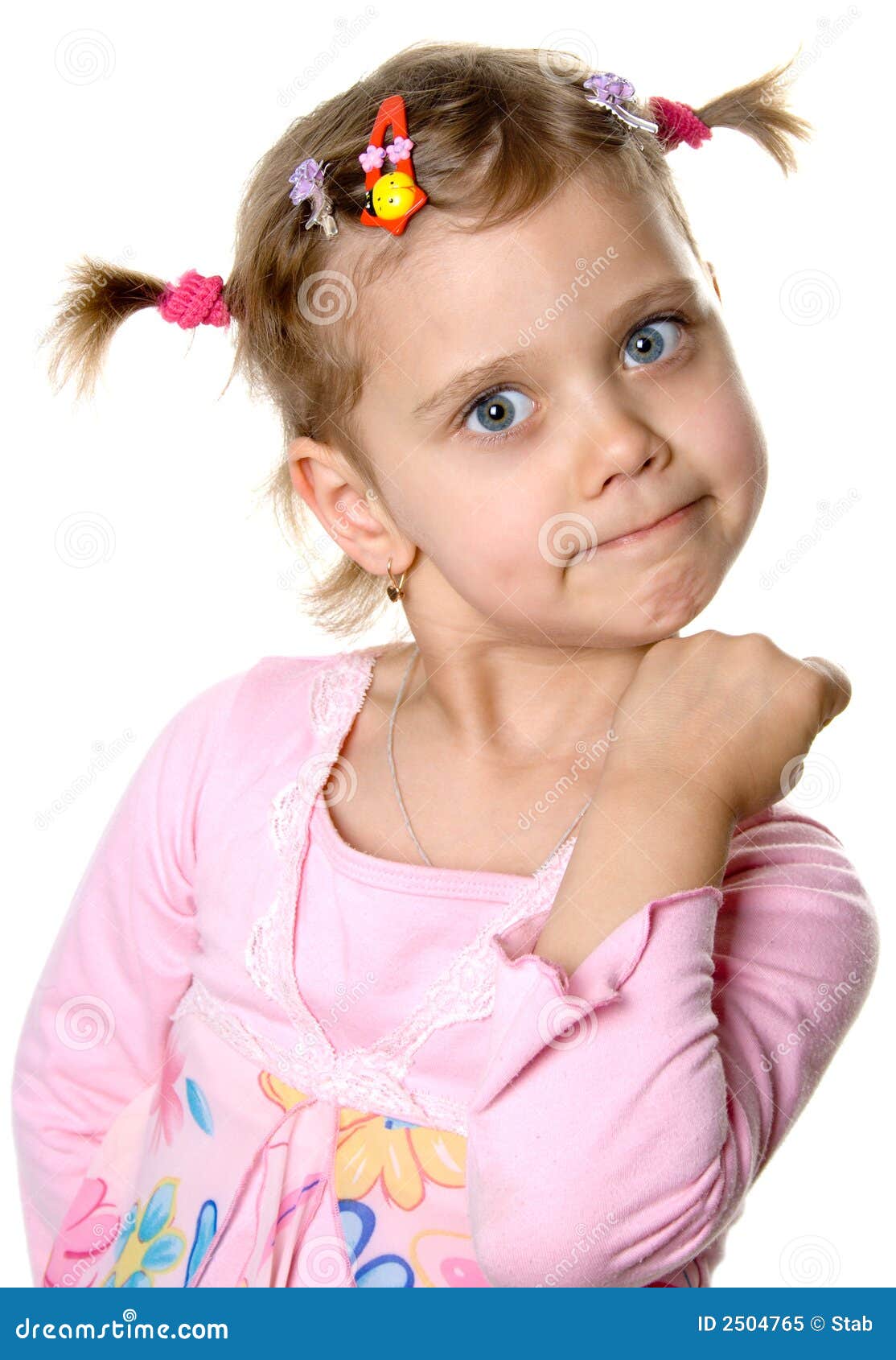 Fun angry girl stock image. Image of human, person, punching - 2504765