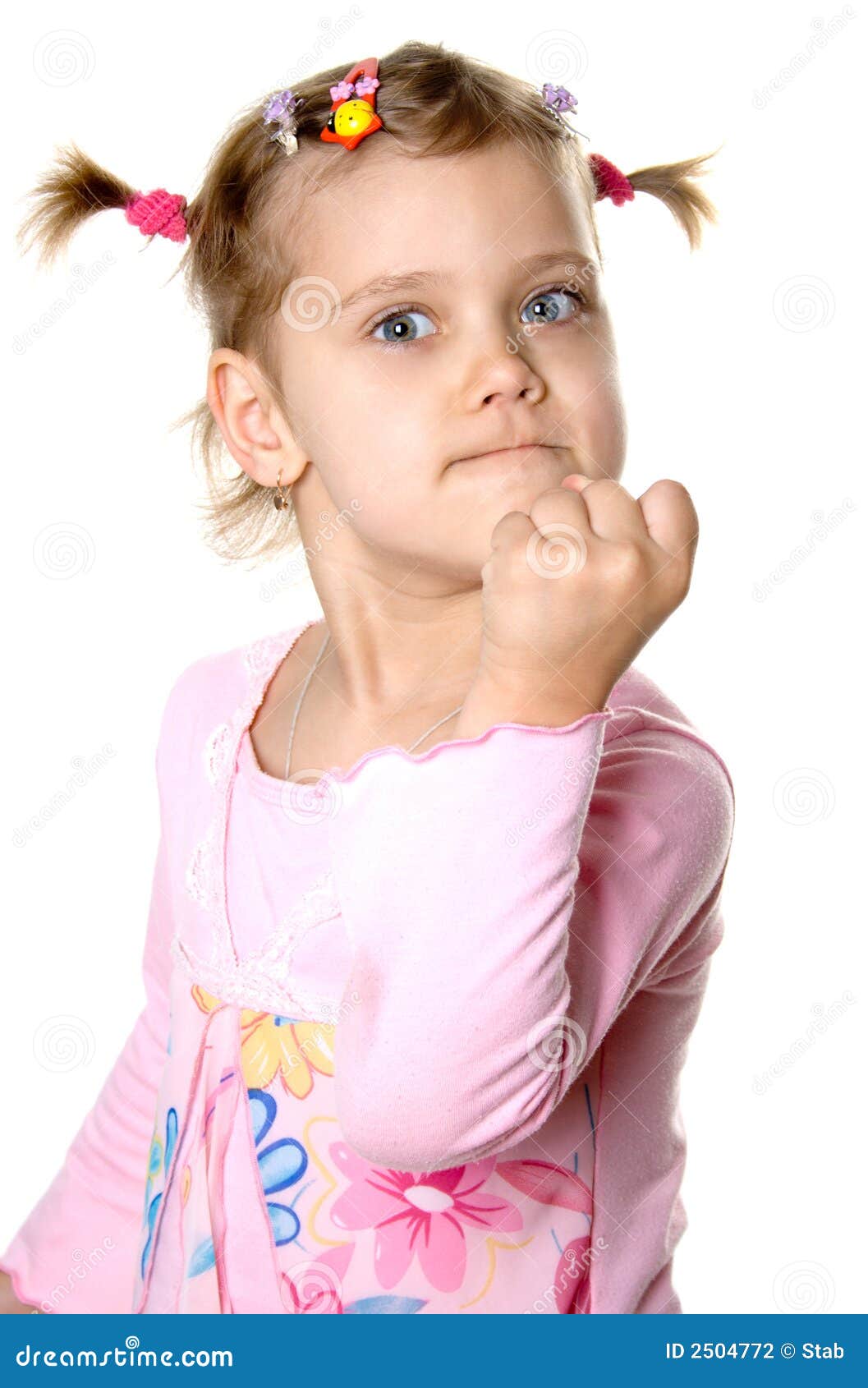 Fun angry girl stock photo. Image of girl, life, human - 2504772