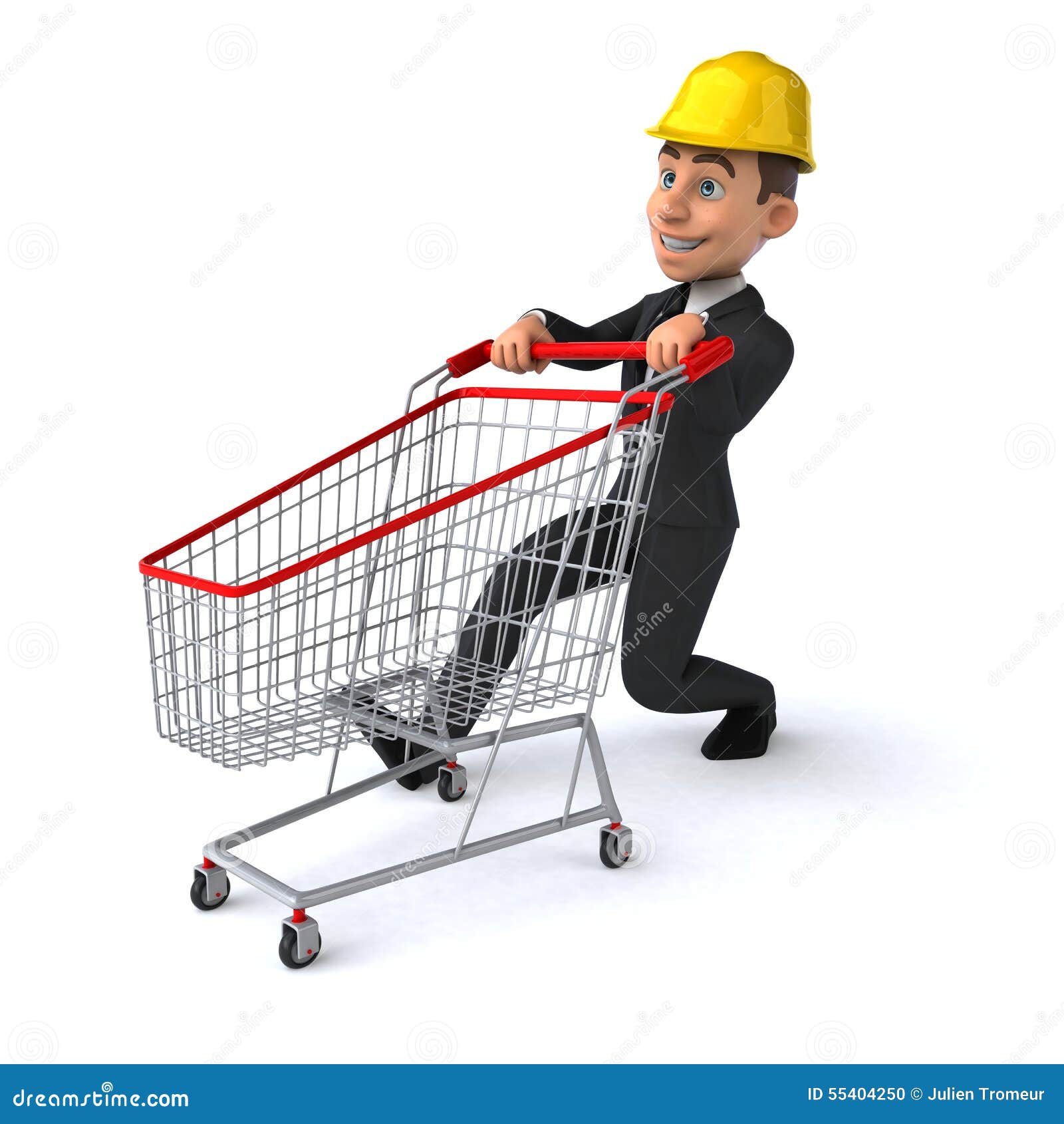 Fun architect stock illustration. Illustration of engineer - 55404250