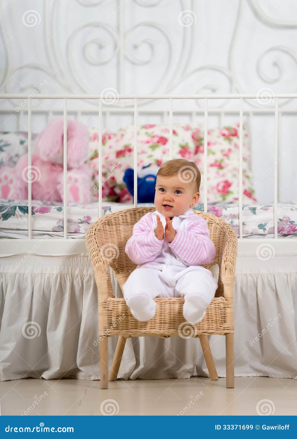 Fun baby stock image. Image of feelings, girl, emotions - 33371699
