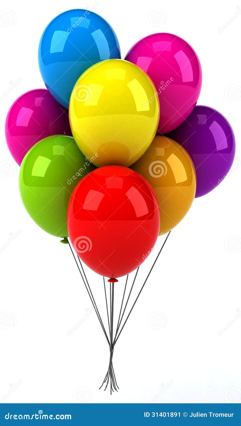 Fun balloons stock illustration. Illustration of circus - 31401891