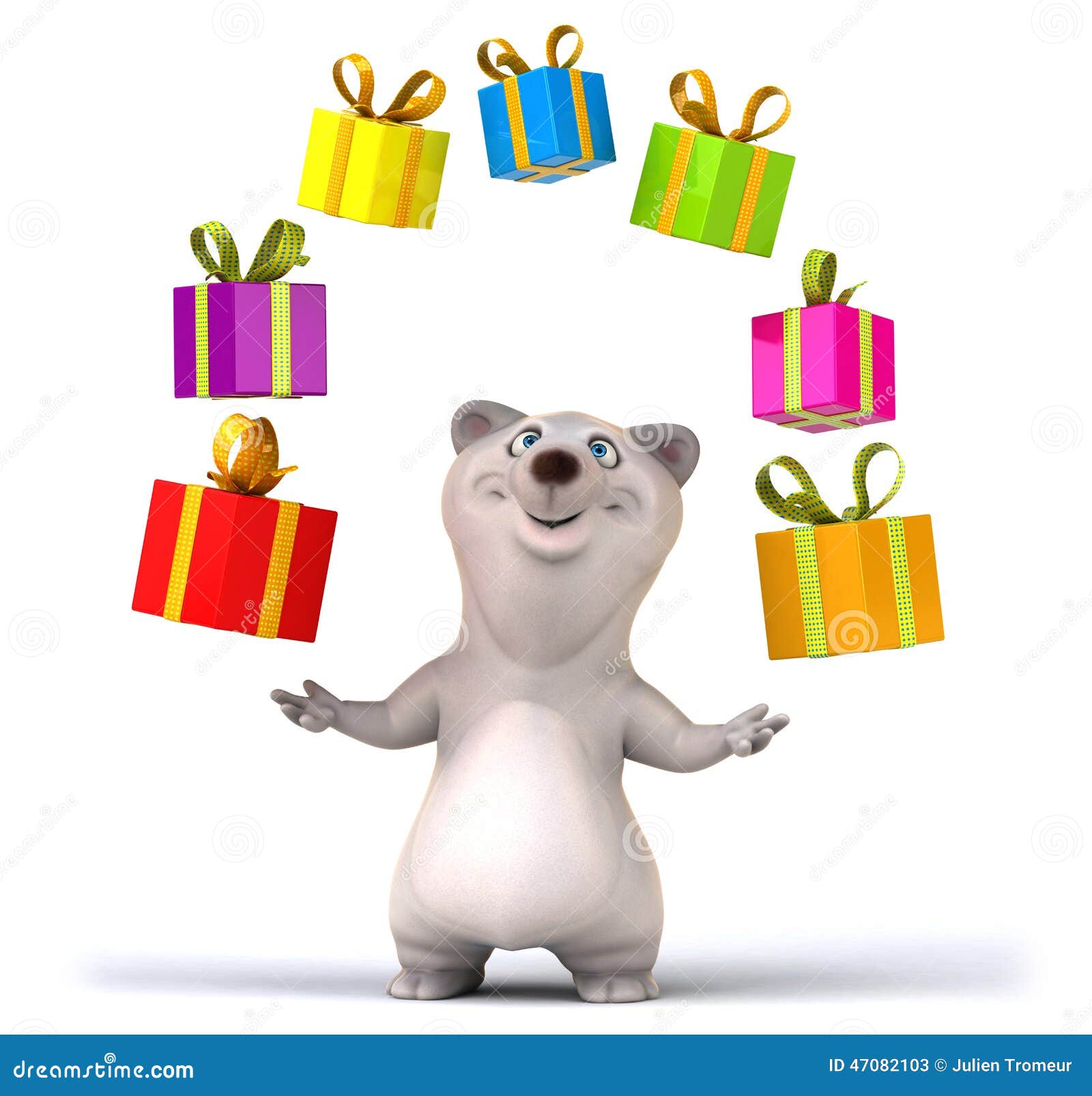 Fun bear stock illustration. Illustration of design, gift - 47082103