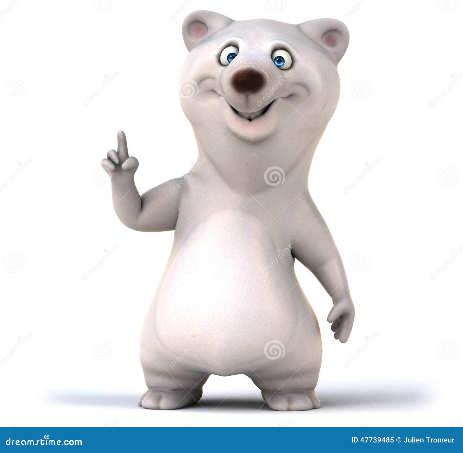 Fun bear stock illustration. Illustration of animal, view - 47739485