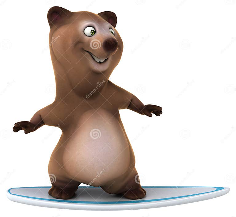 Fun bear stock illustration. Illustration of animal, icon - 50014371