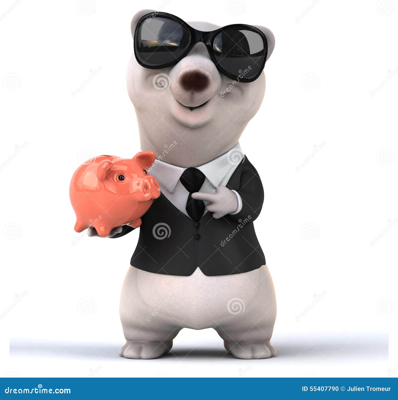 Fun bear stock illustration. Illustration of wildlife - 55407790