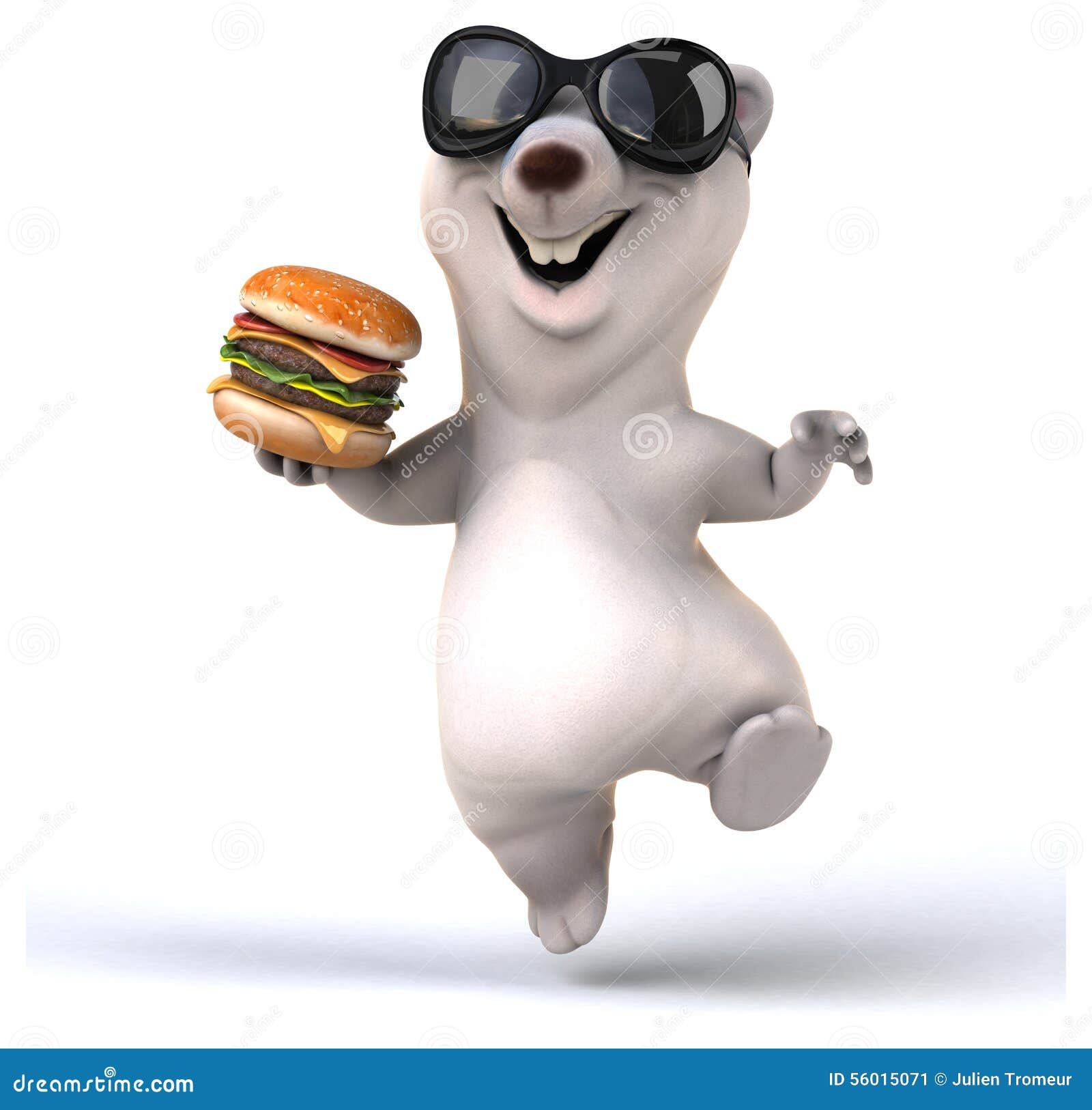 Fun bear stock illustration. Illustration of strength - 56015071