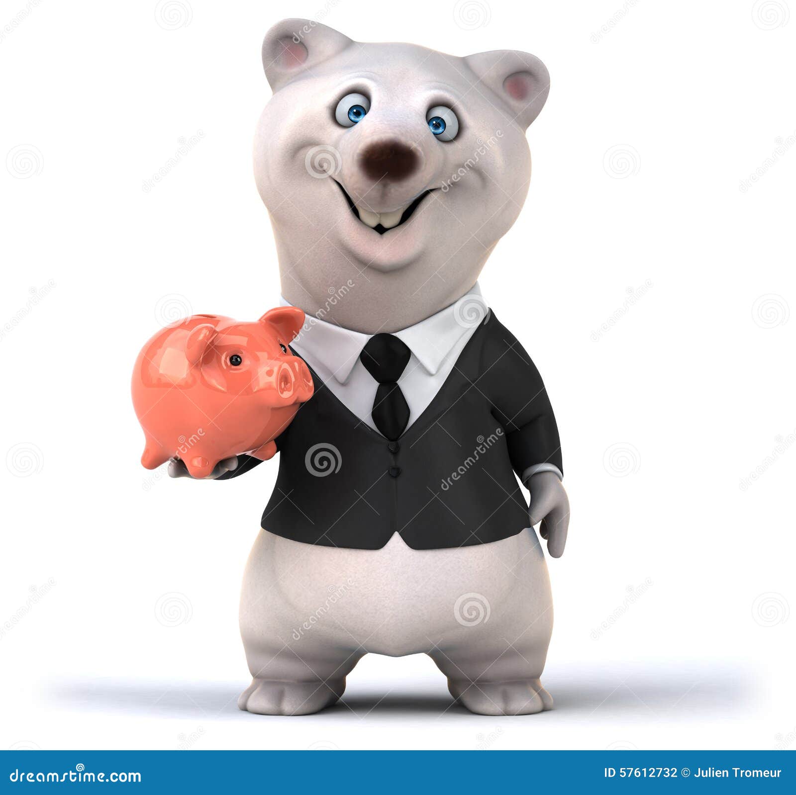 Fun bear stock illustration. Illustration of studio, grizzli - 57612732