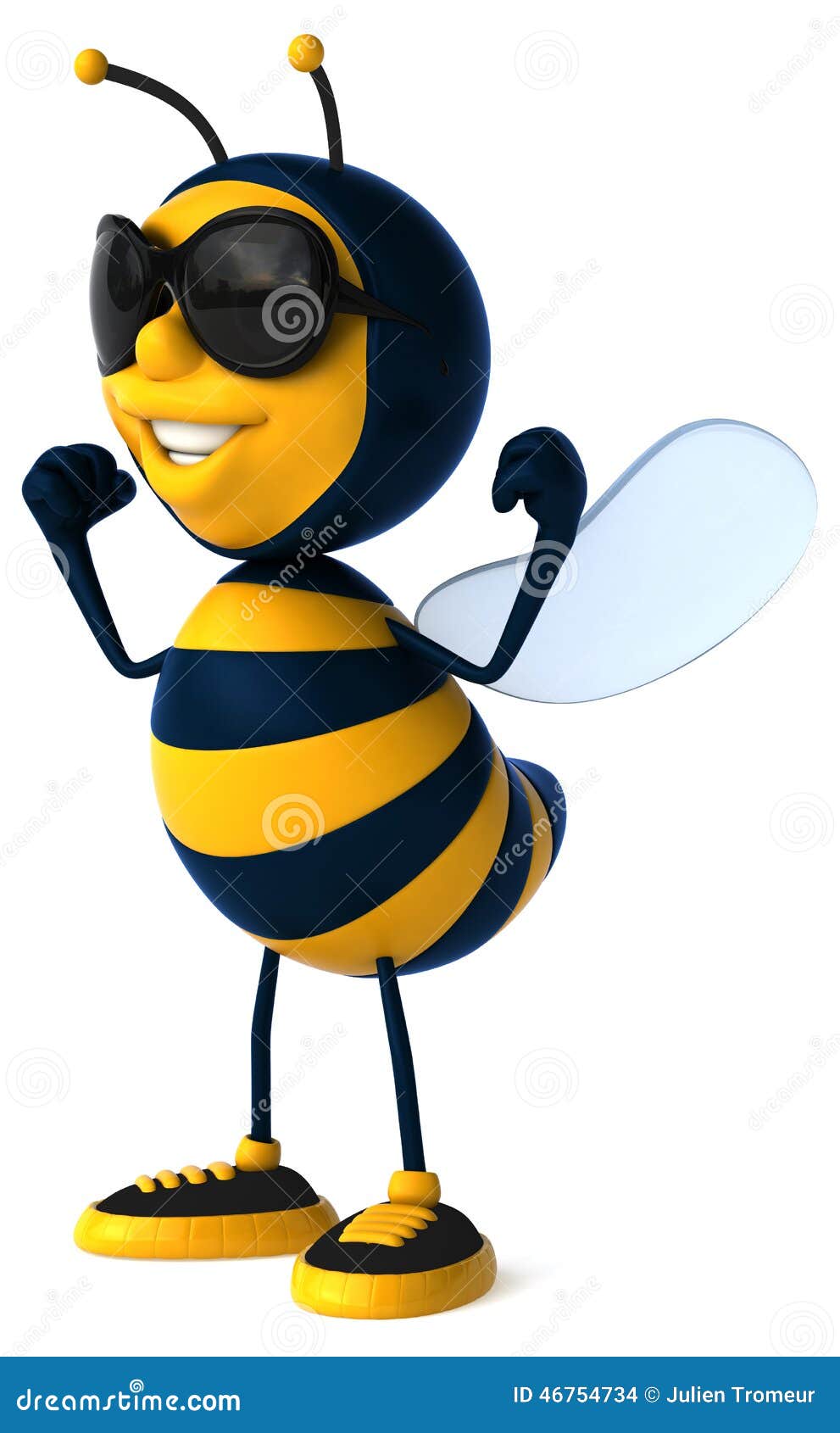 Fun bee stock illustration. Illustration of beekeeping - 46754734