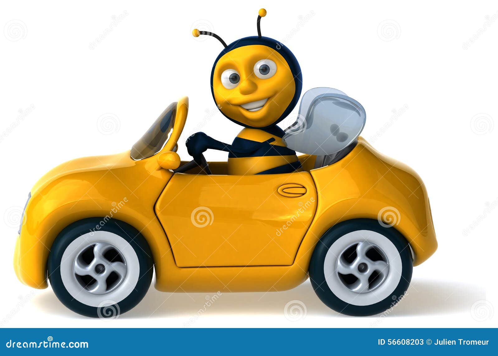 Fun bee stock illustration. Illustration of sport, race - 56608203