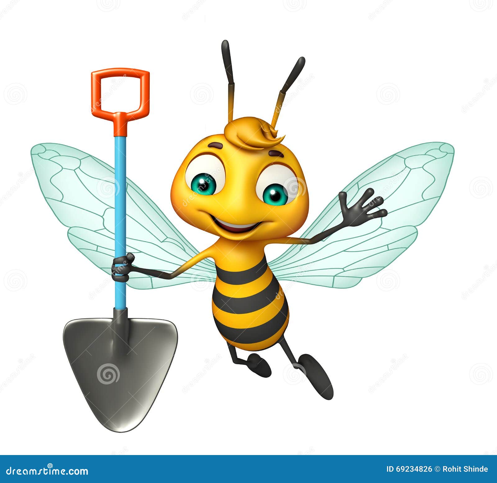 Animated Worker Bees