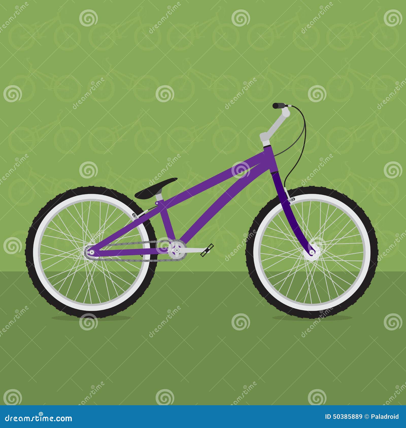 Fun bicycle stock vector. Illustration of extreme, competitive - 50385889
