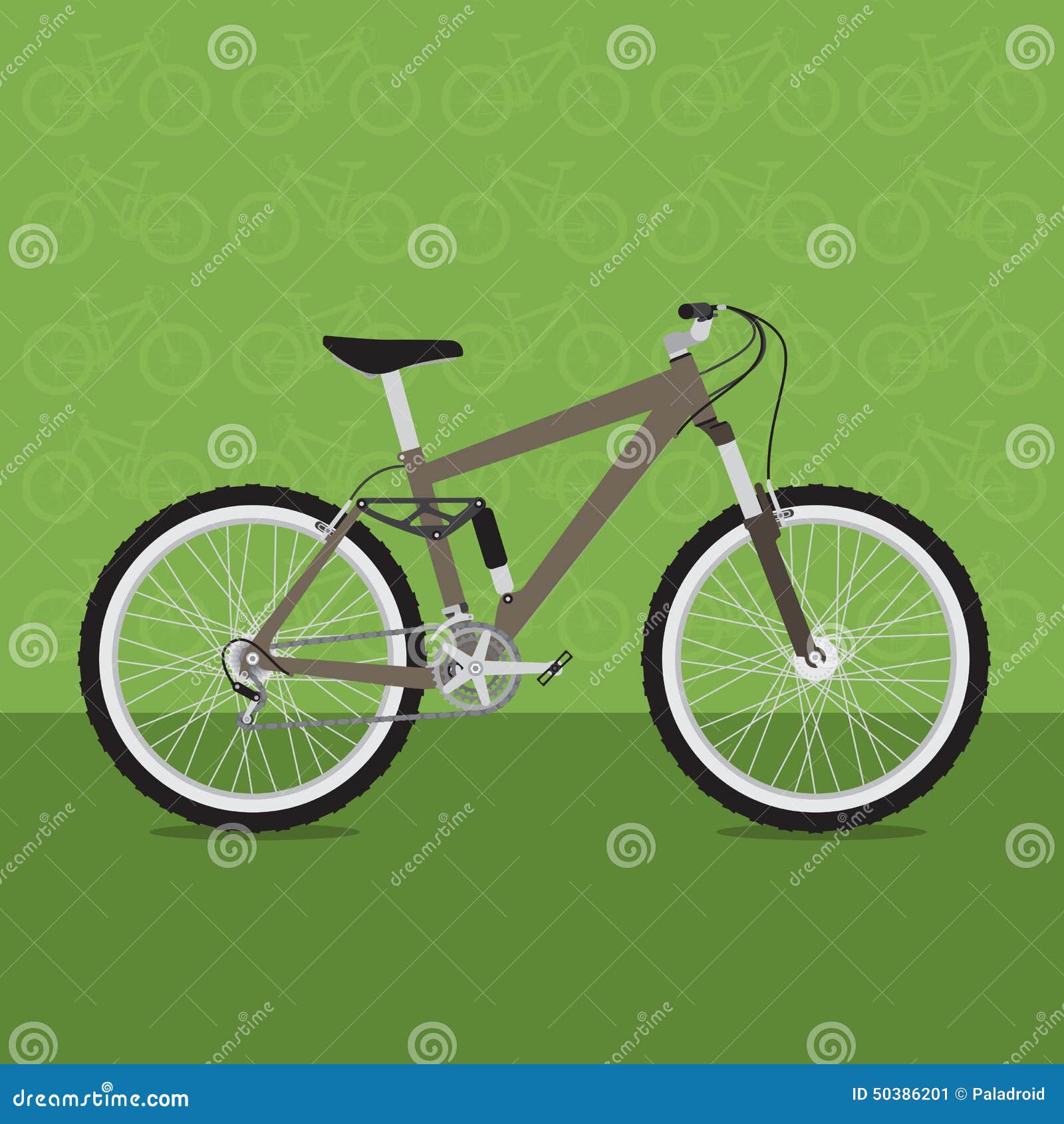 Fun bicycle stock vector. Illustration of colorful, ride - 50386201