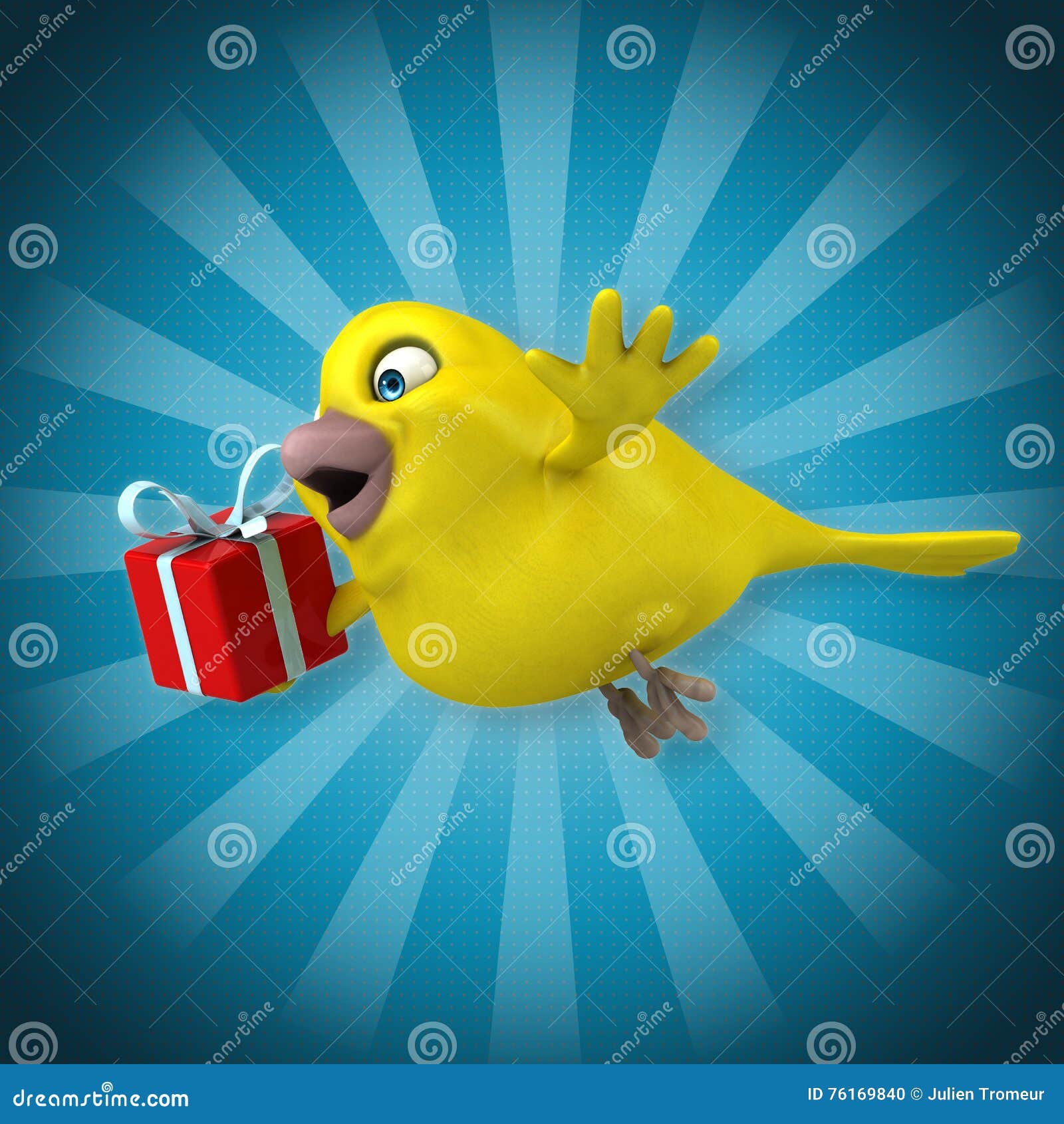 Fun bird stock illustration. Illustration of cute, bird - 76169840
