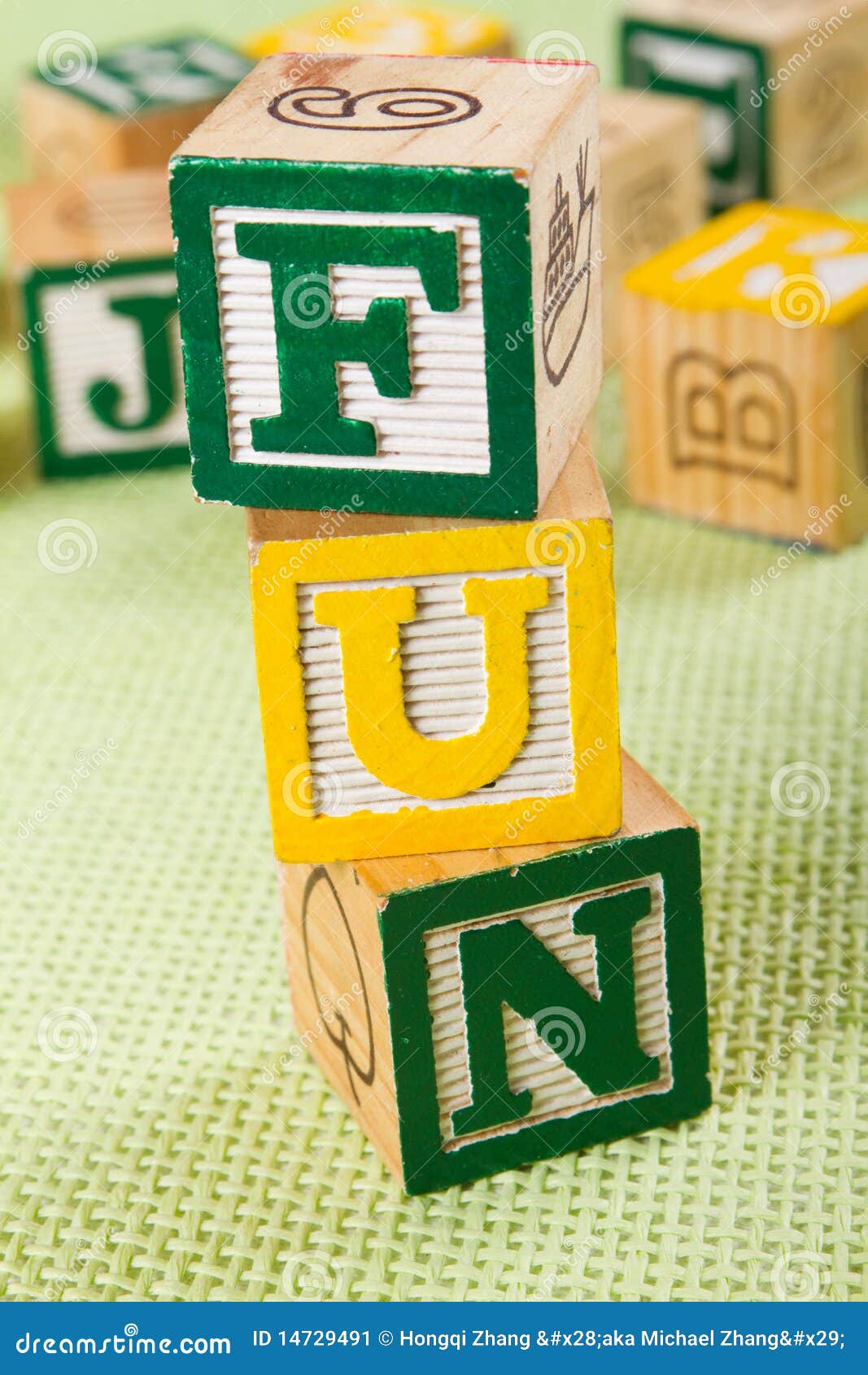 Fun block stock image. Image of background, game, preschool - 14729491