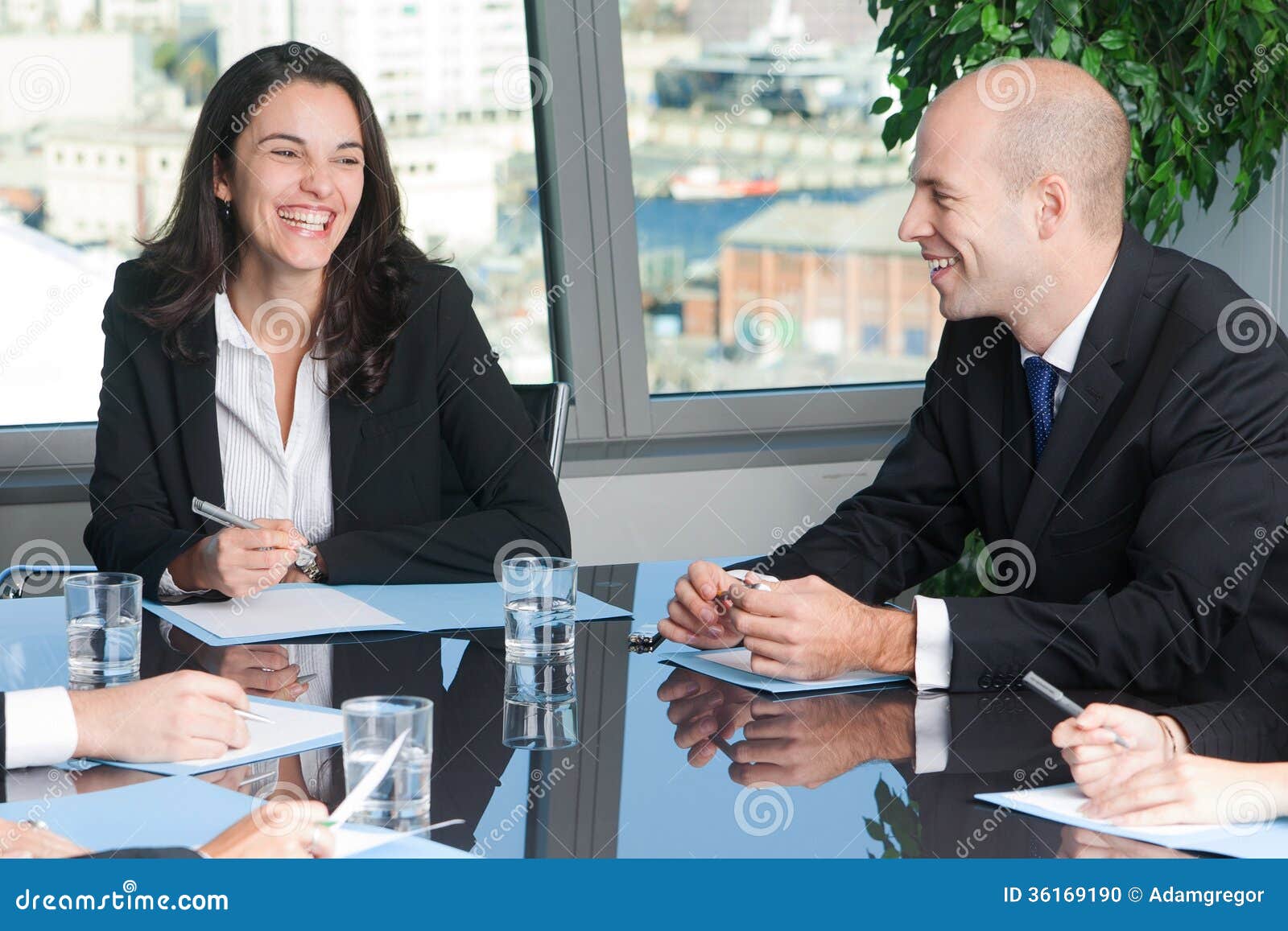 Fun in board room stock photo. Image of employment, agreement - 36169190