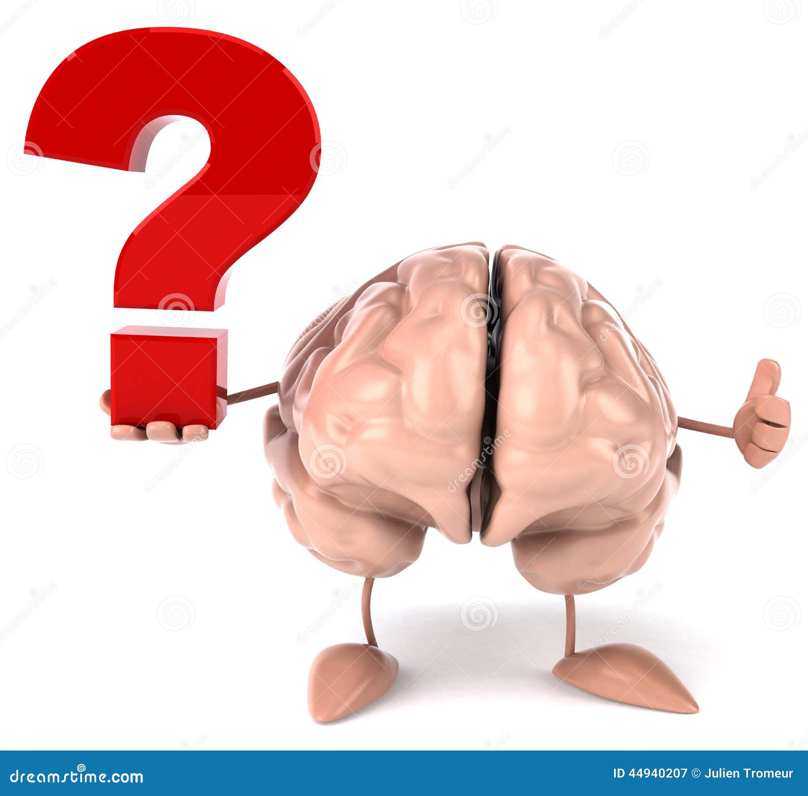 Fun brain stock illustration. Illustration of brain, analysis - 44940207