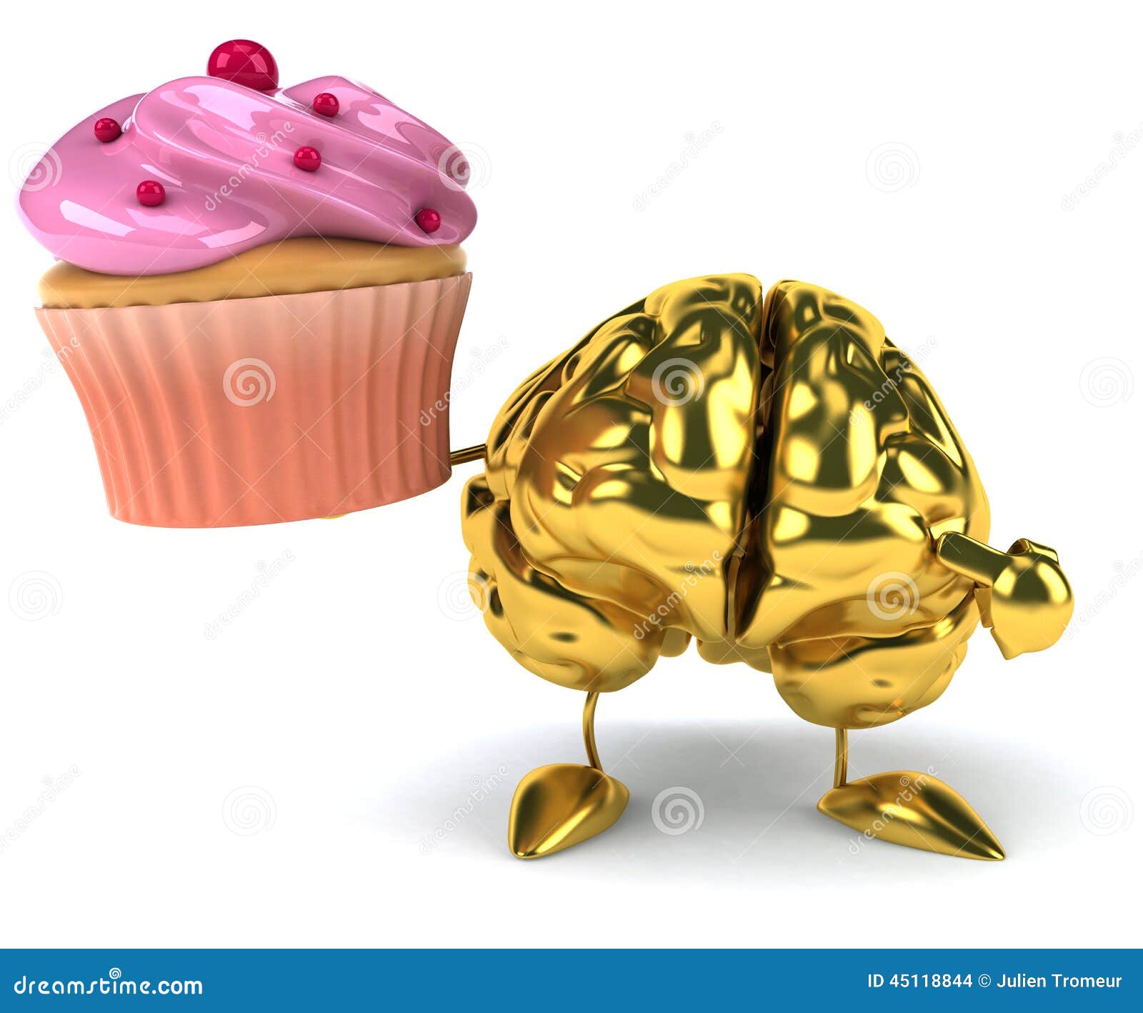 Fun brain stock illustration. Illustration of digital - 45118844