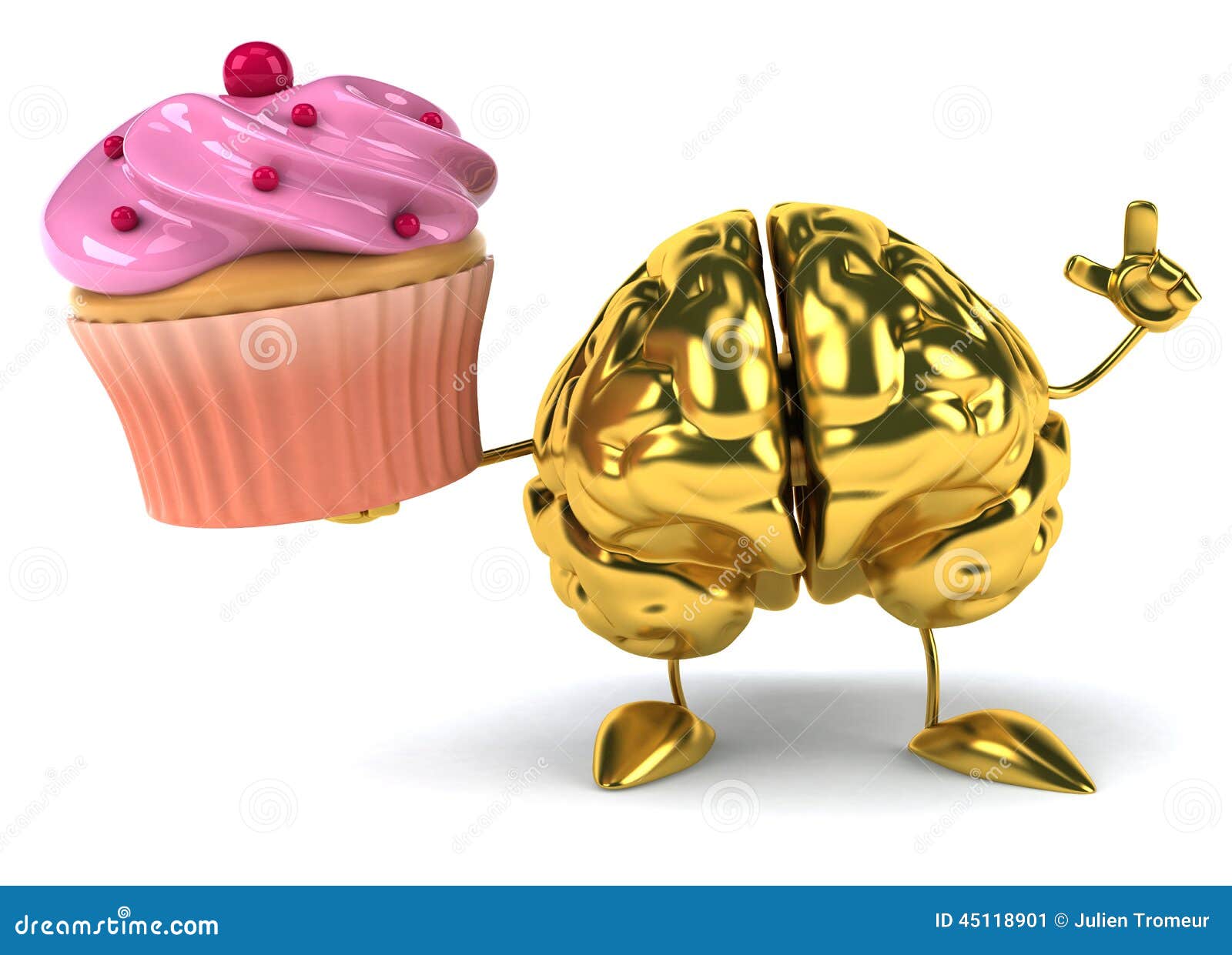 Fun brain stock illustration. Illustration of intellectual - 45118901