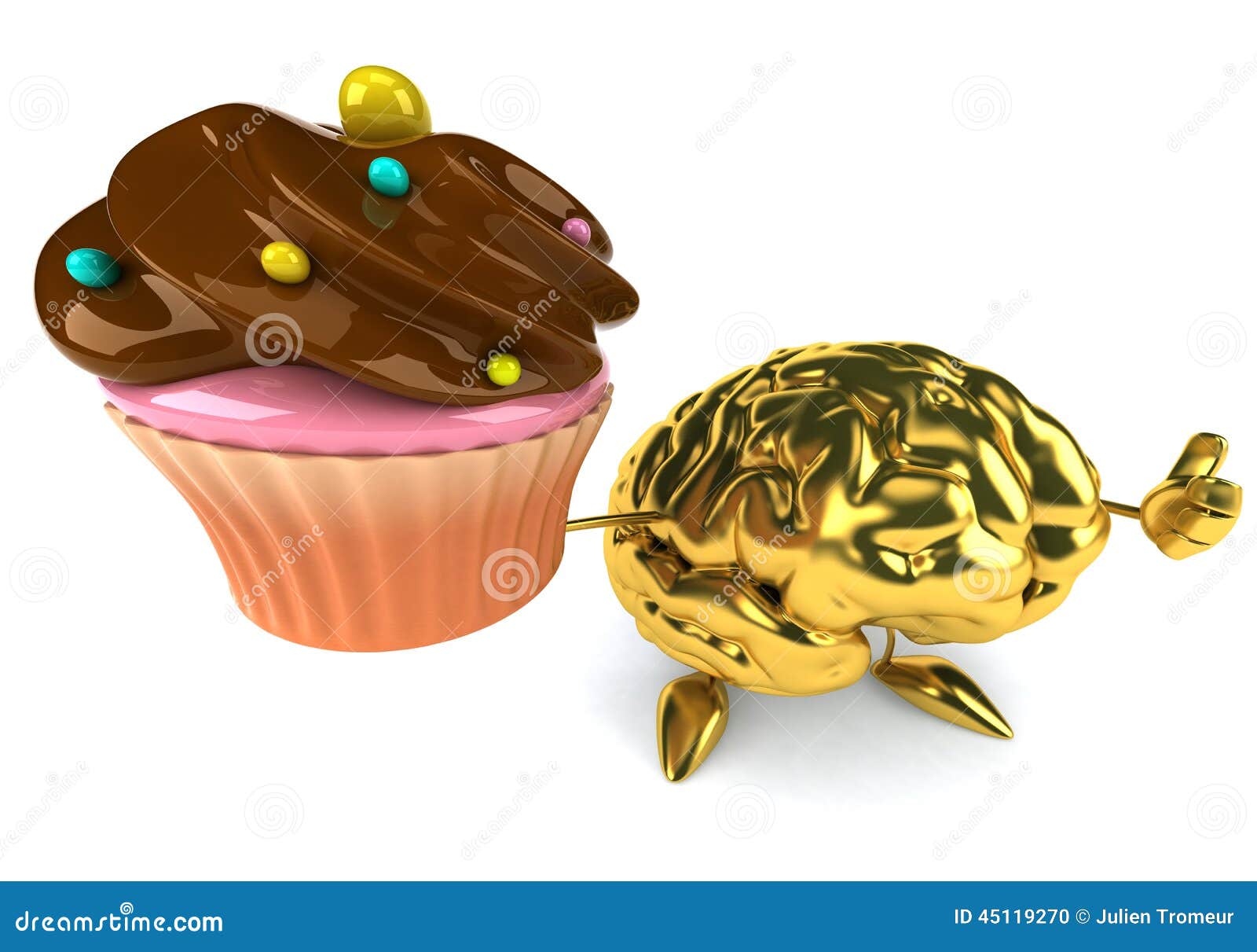 Fun brain stock illustration. Illustration of intelligence - 45119270