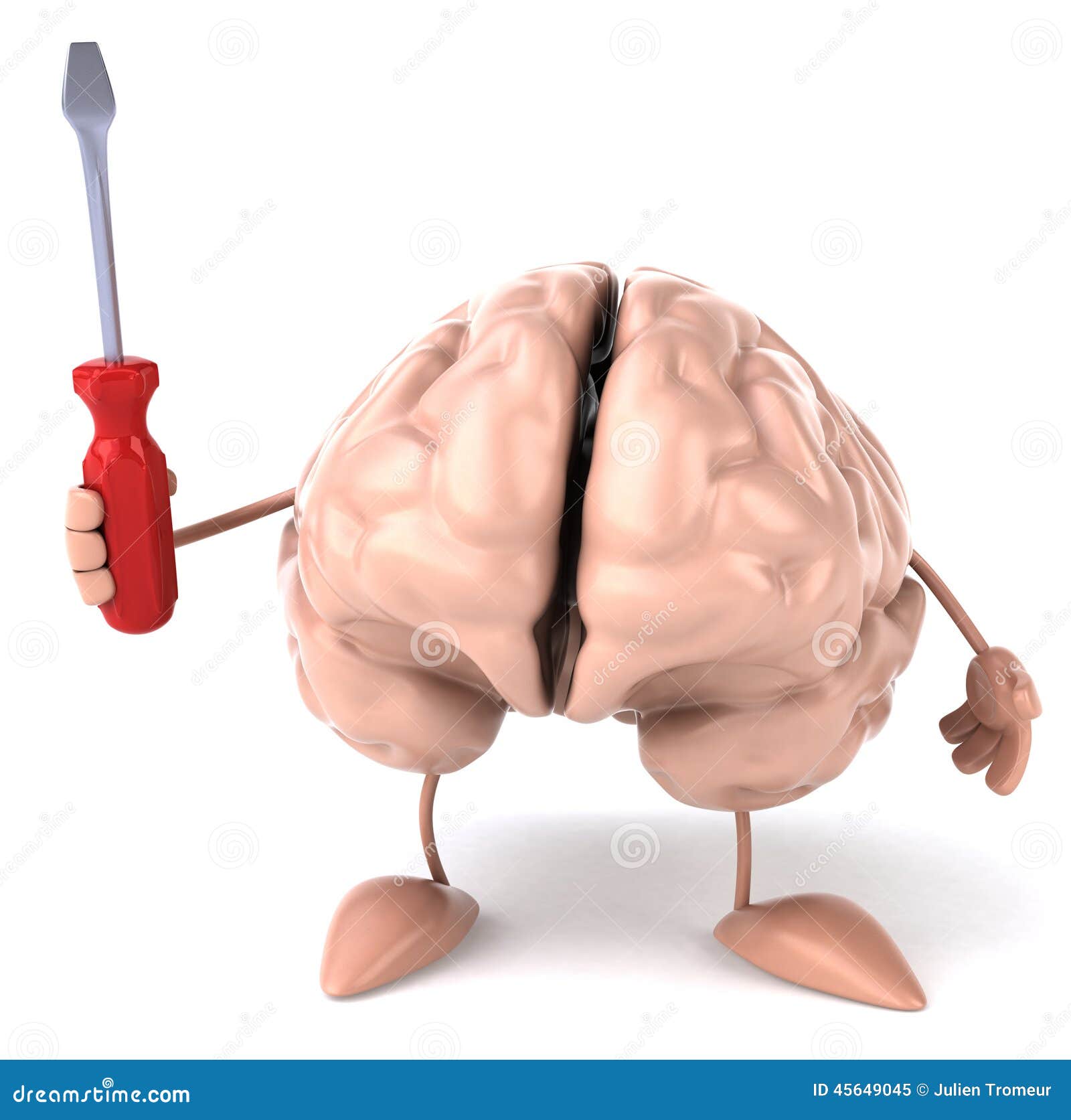 Fun brain stock illustration. Illustration of conscious - 45649045