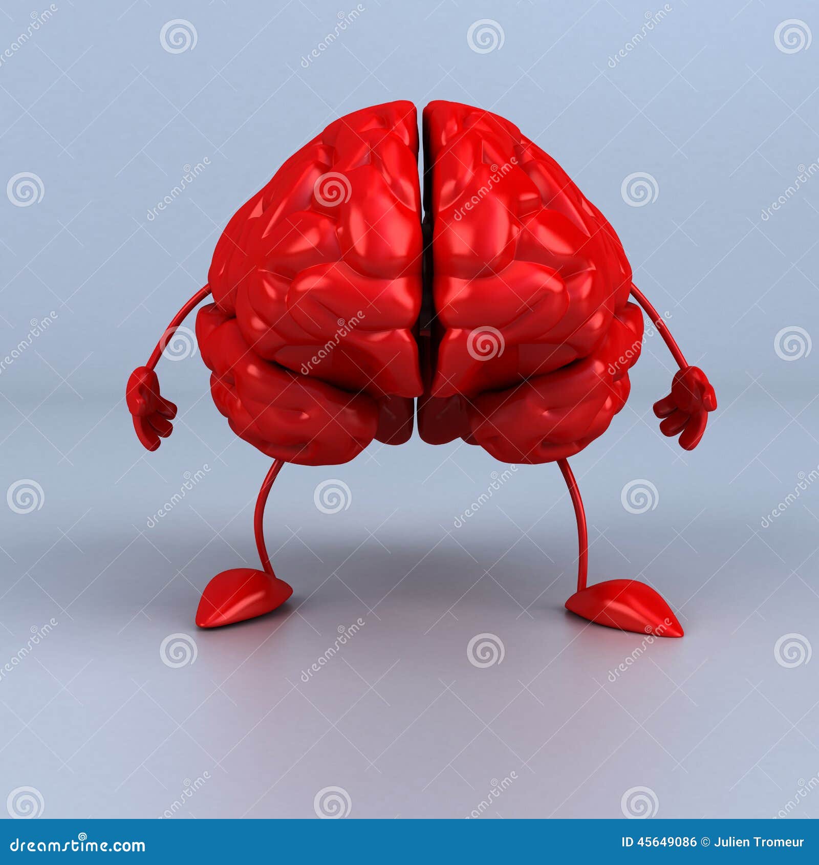 Fun brain stock illustration. Illustration of brain, concept - 45649086