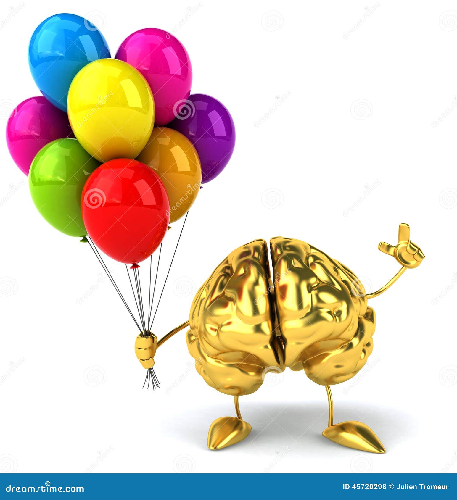 Fun brain stock illustration. Illustration of consciousness - 45720298