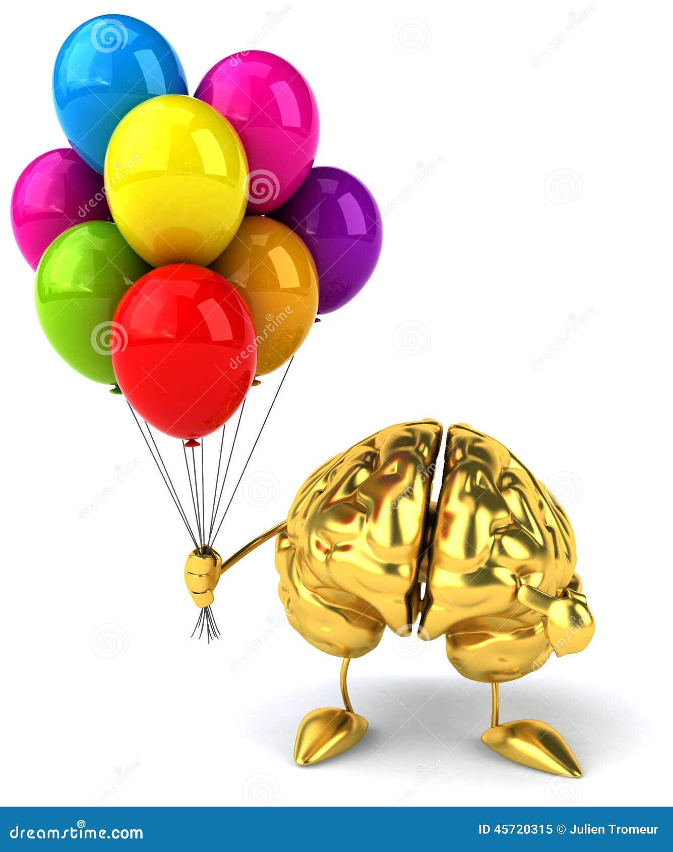 Fun brain stock illustration. Illustration of intelligence - 45720315