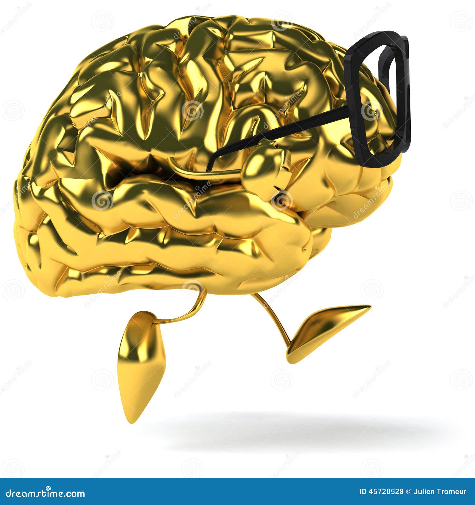 Fun brain stock illustration. Illustration of imagination - 45720528