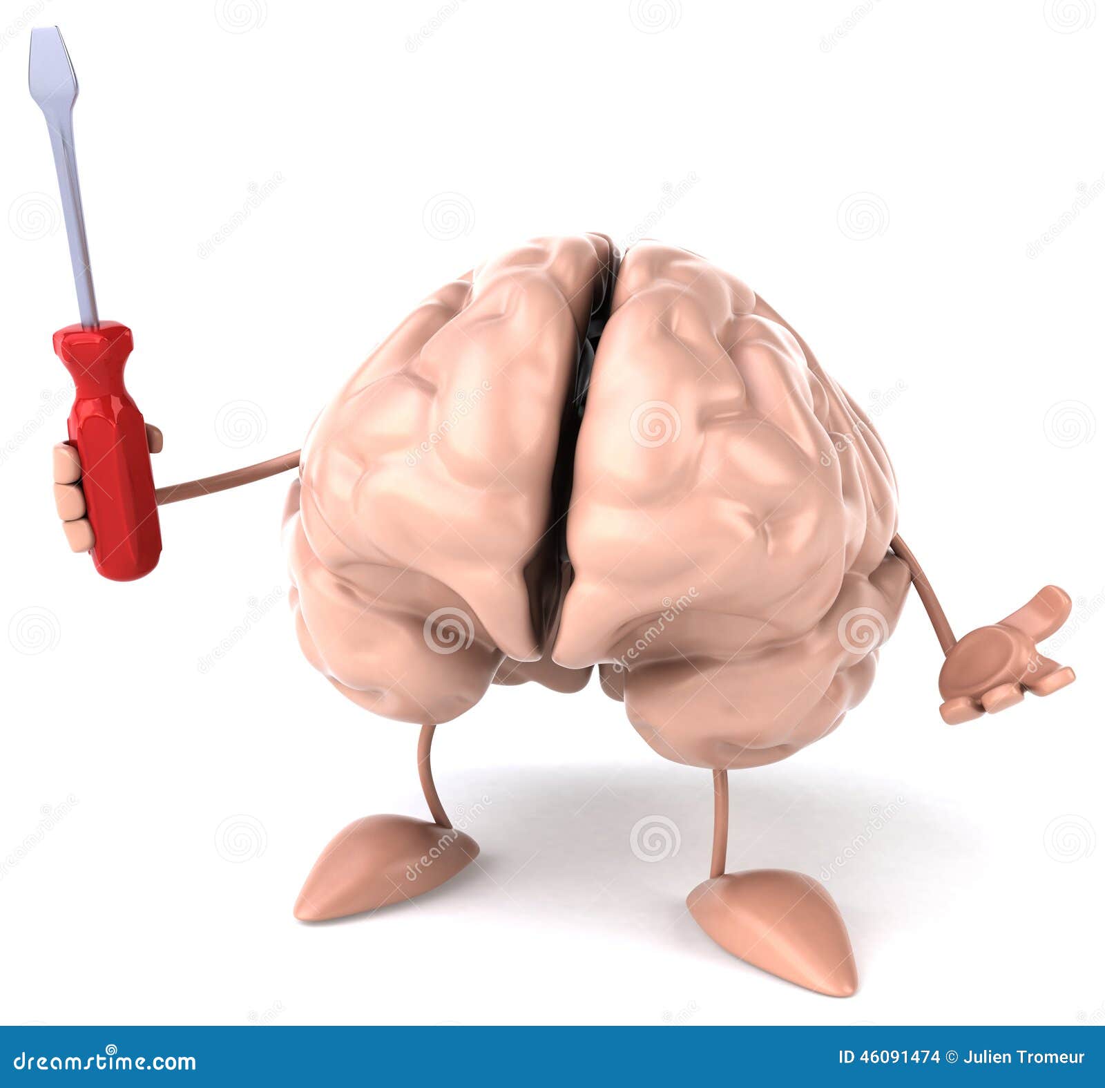 Fun brain stock illustration. Illustration of senses - 46091474