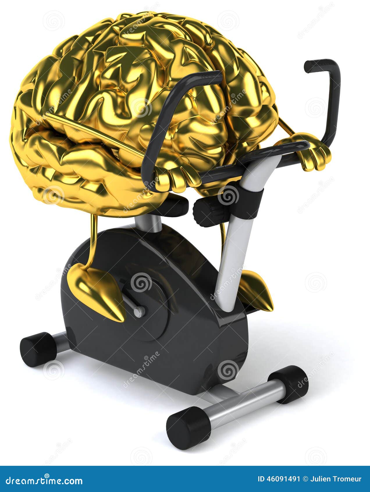 Fun brain stock illustration. Illustration of mind, health - 46091491