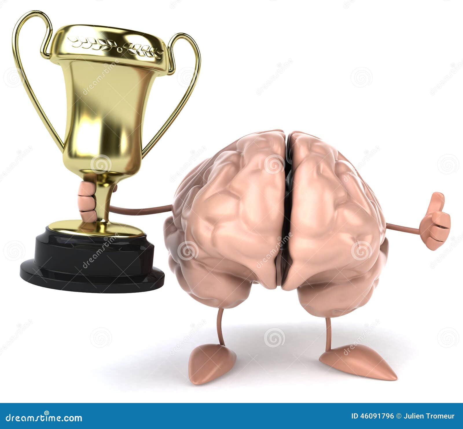 Fun brain stock illustration. Illustration of consciousness - 46091796