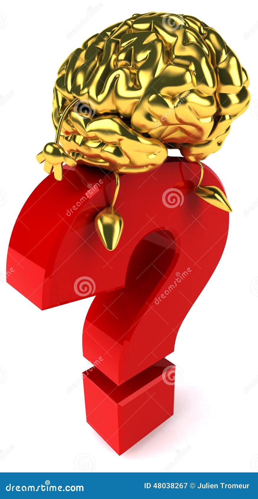 Fun brain stock illustration. Illustration of ideas, brain - 48038267