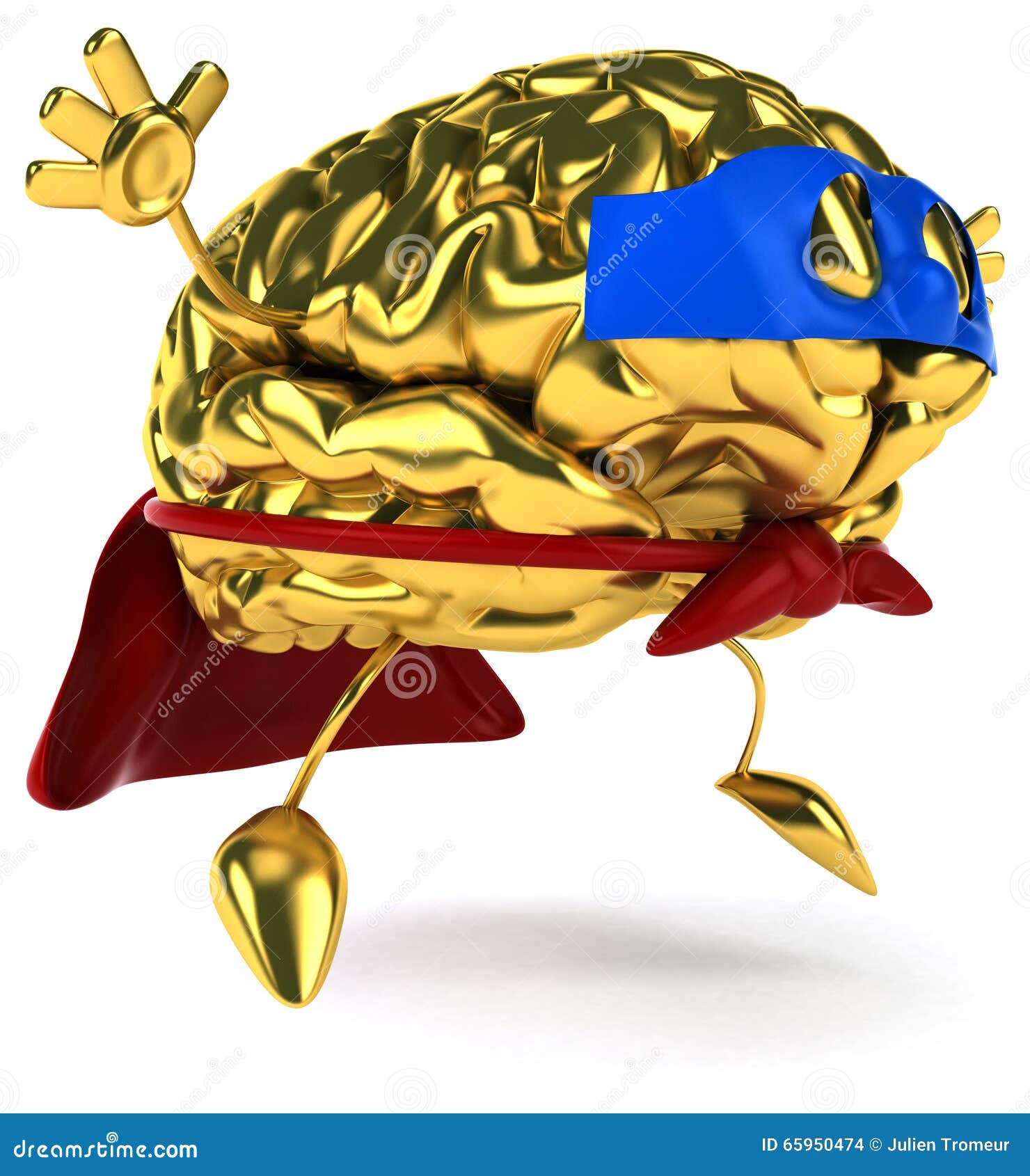 Fun brain stock illustration. Illustration of mental - 65950474