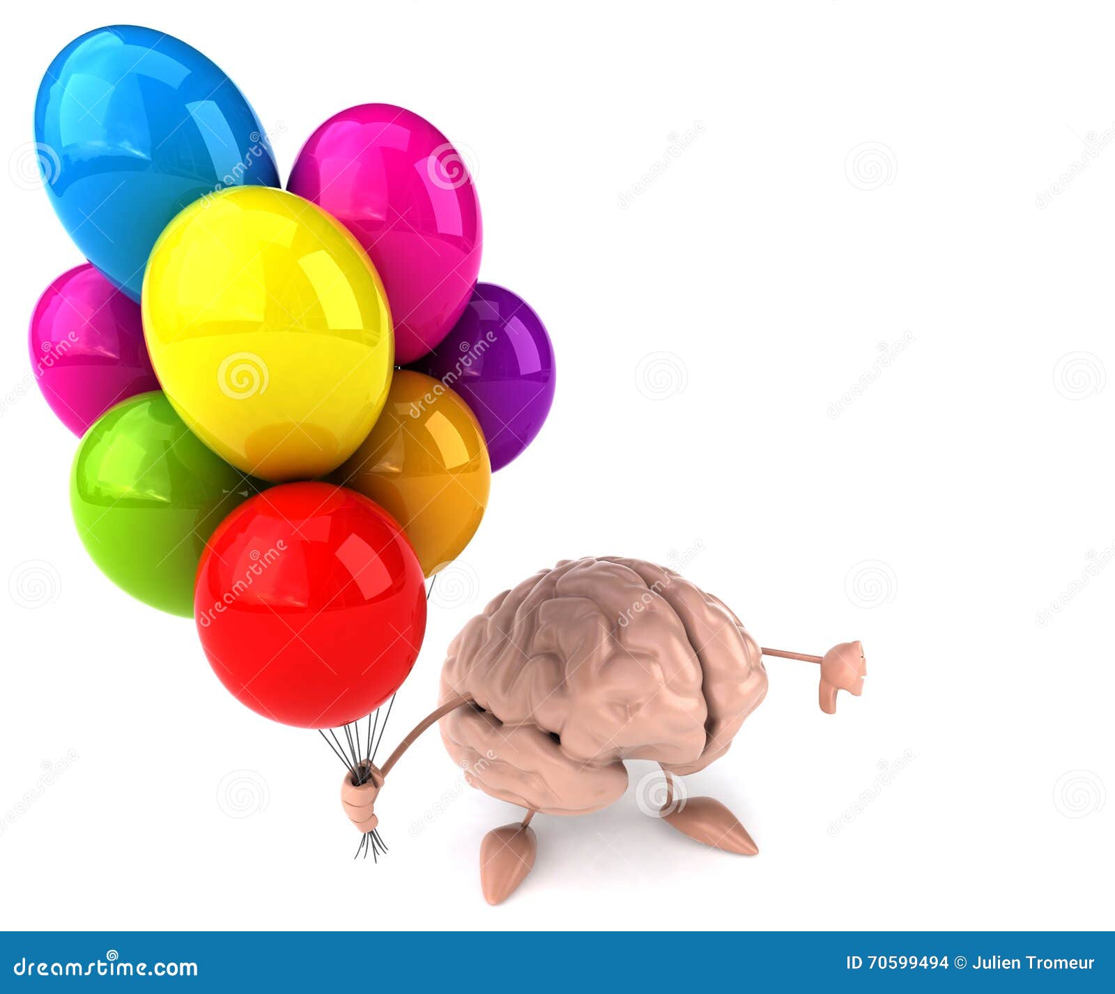 Fun brain stock illustration. Illustration of party, consciousness ...