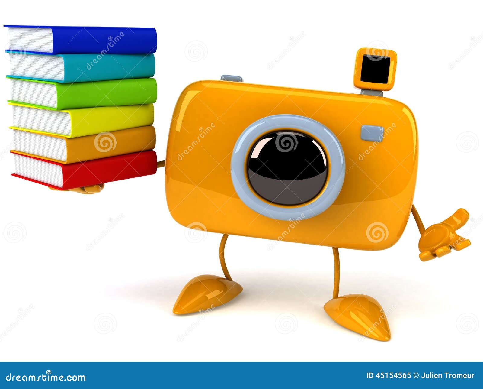 Fun camera stock illustration. Illustration of digitally - 45154565