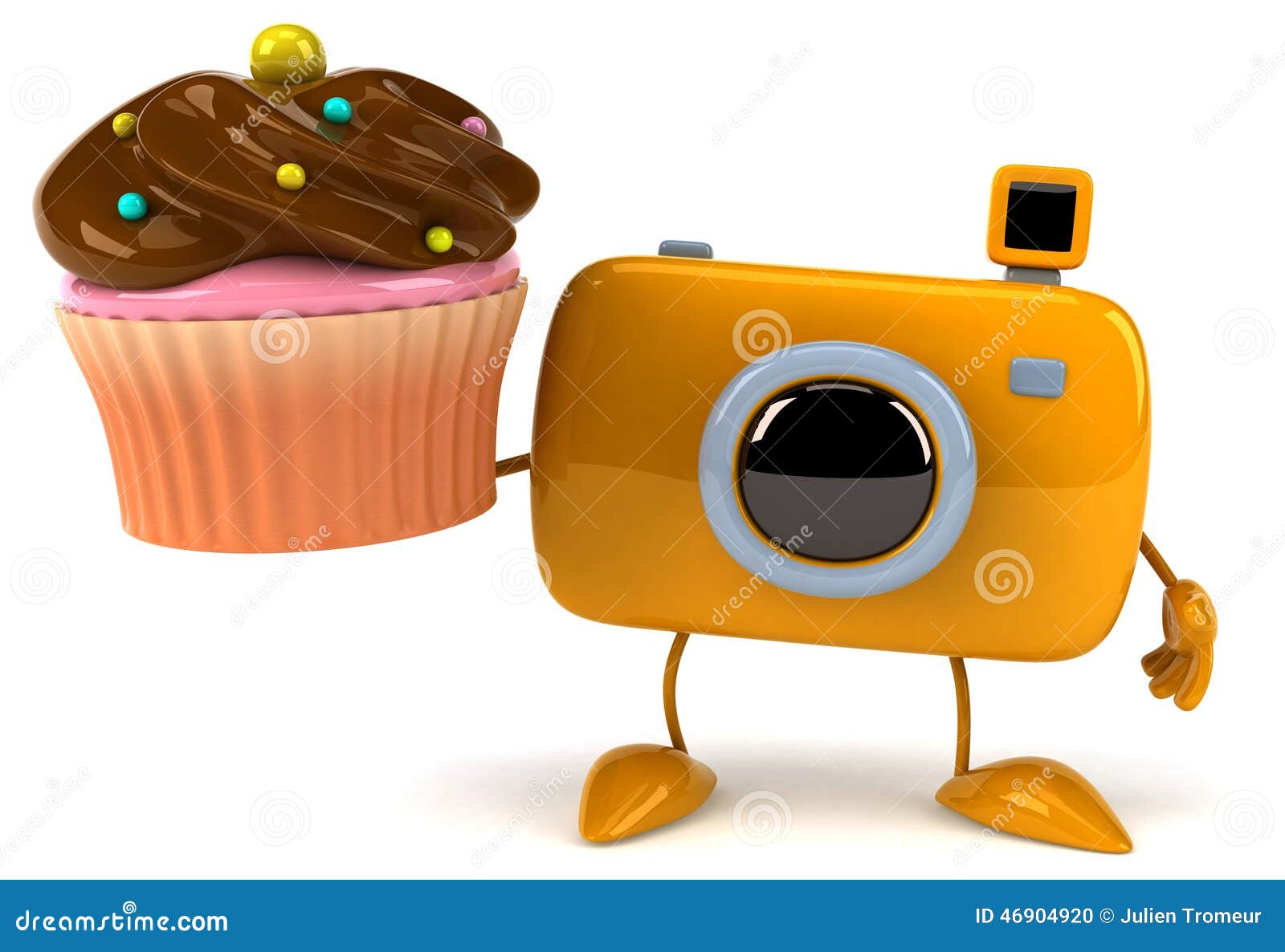 Fun camera stock illustration. Illustration of pixel - 46904920
