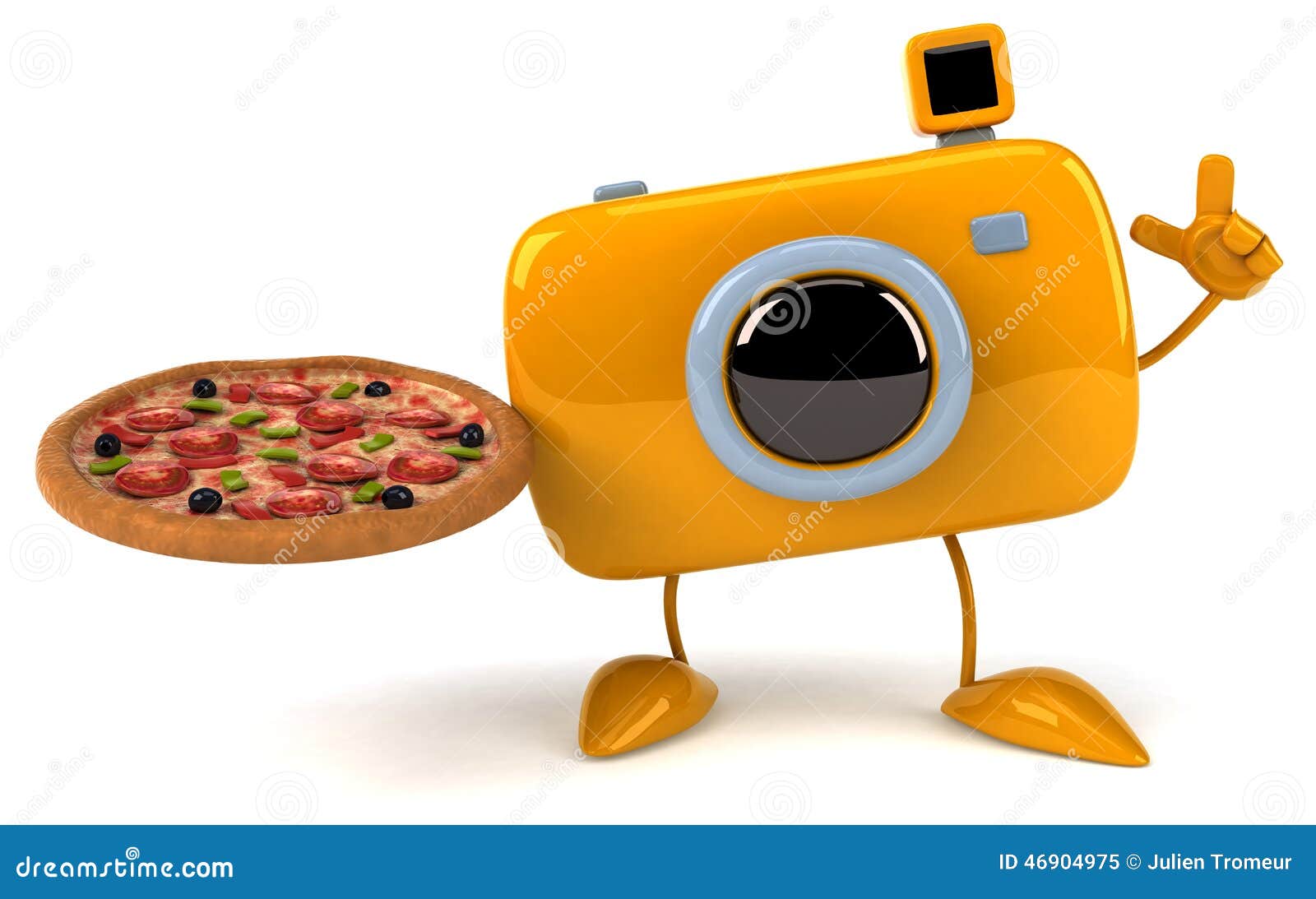 Fun camera stock illustration. Illustration of professional - 46904975