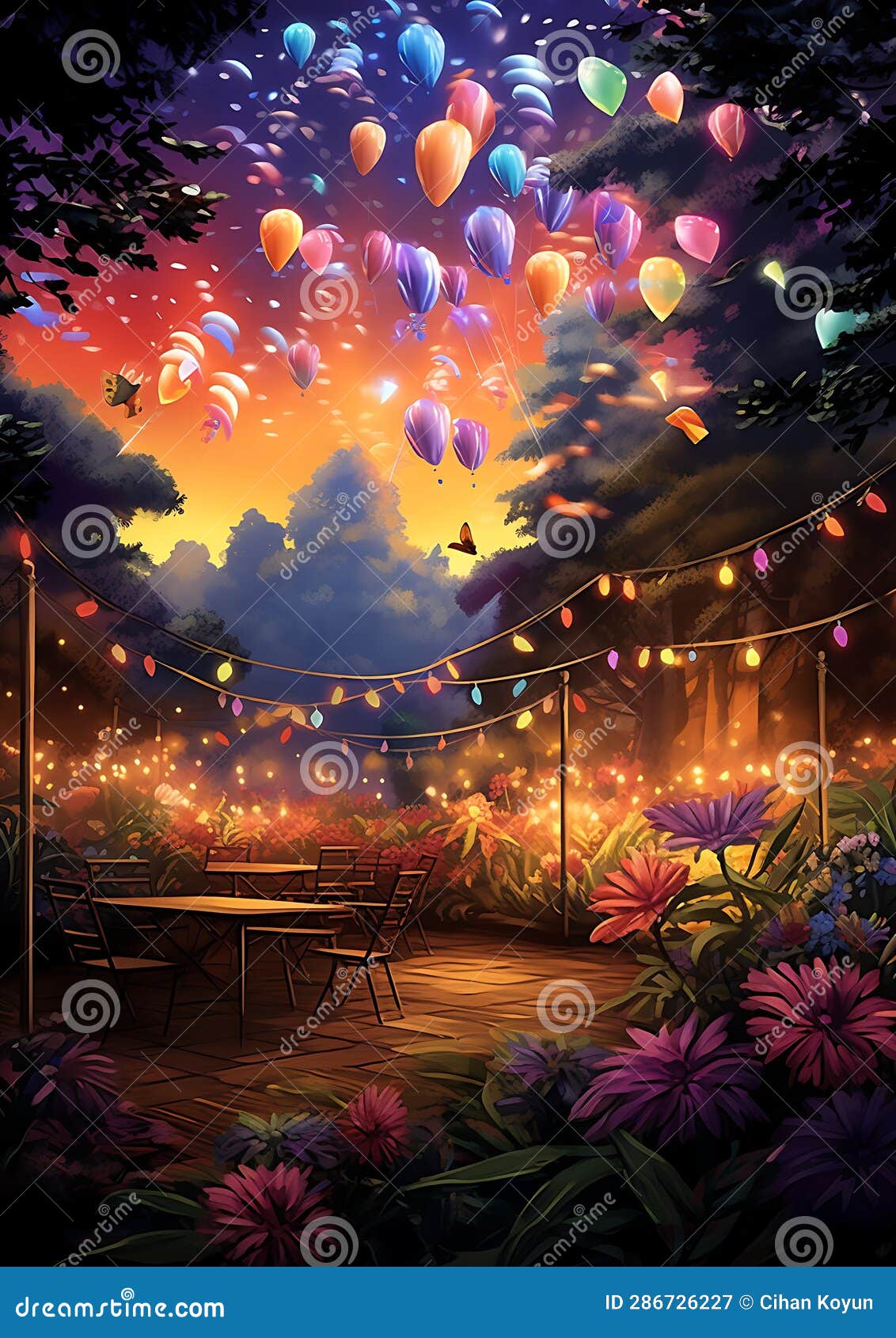 Fun card backdrops stock illustration. Illustration of friends - 286726227