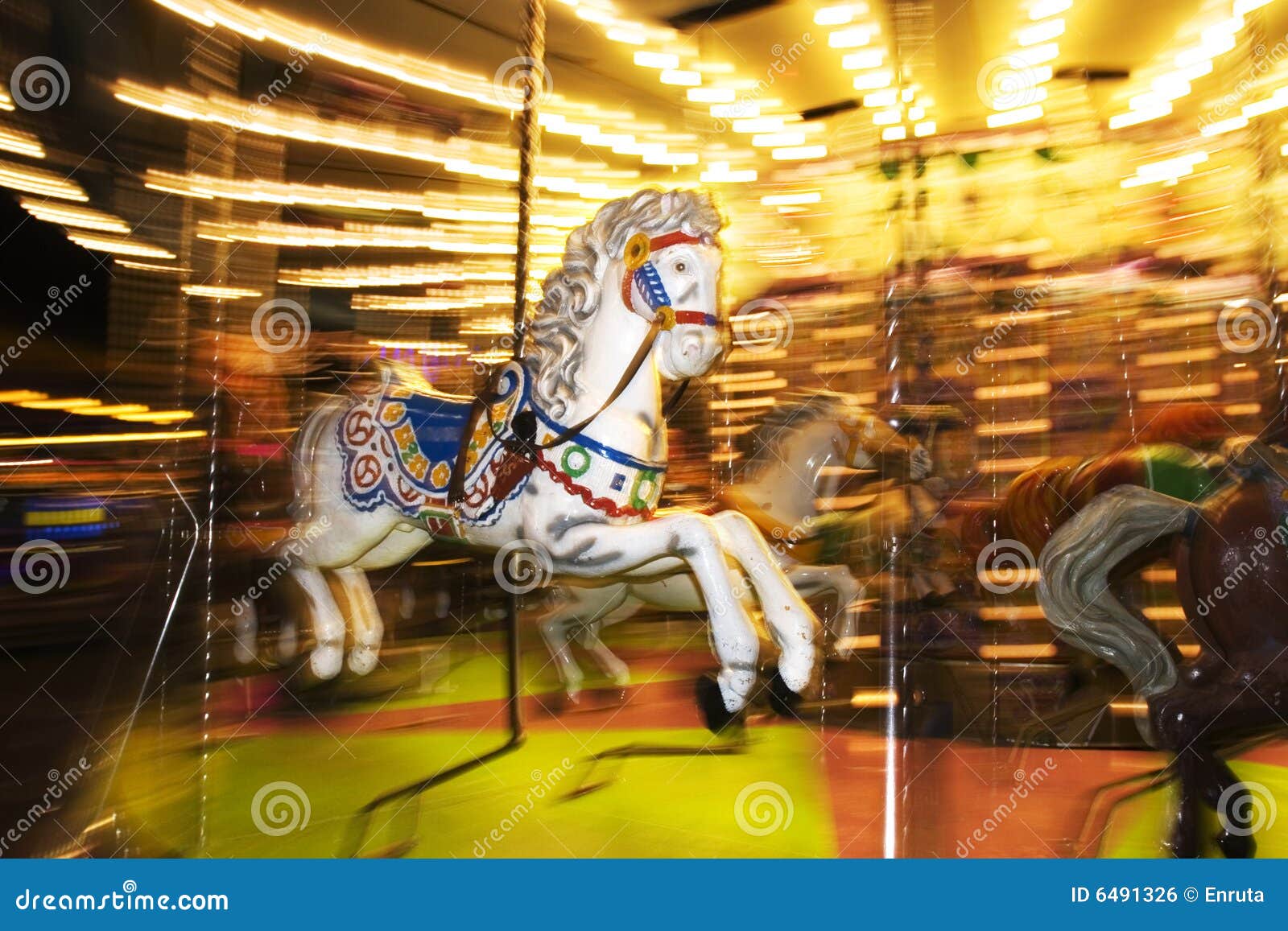 Fun carousel stock photo. Image of carnival, festival - 6491326