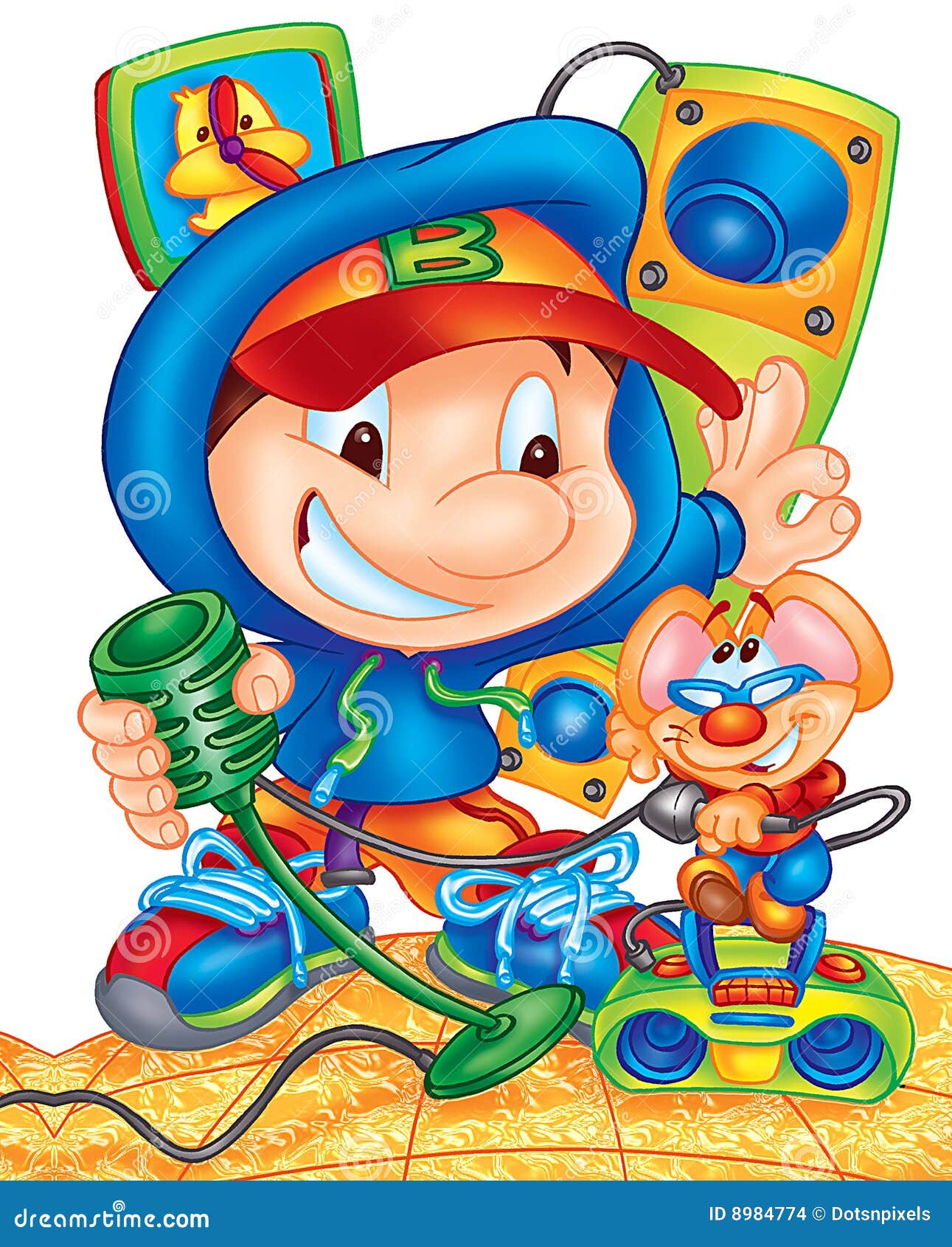 Fun cartoons stock illustration. Illustration of male - 8984774