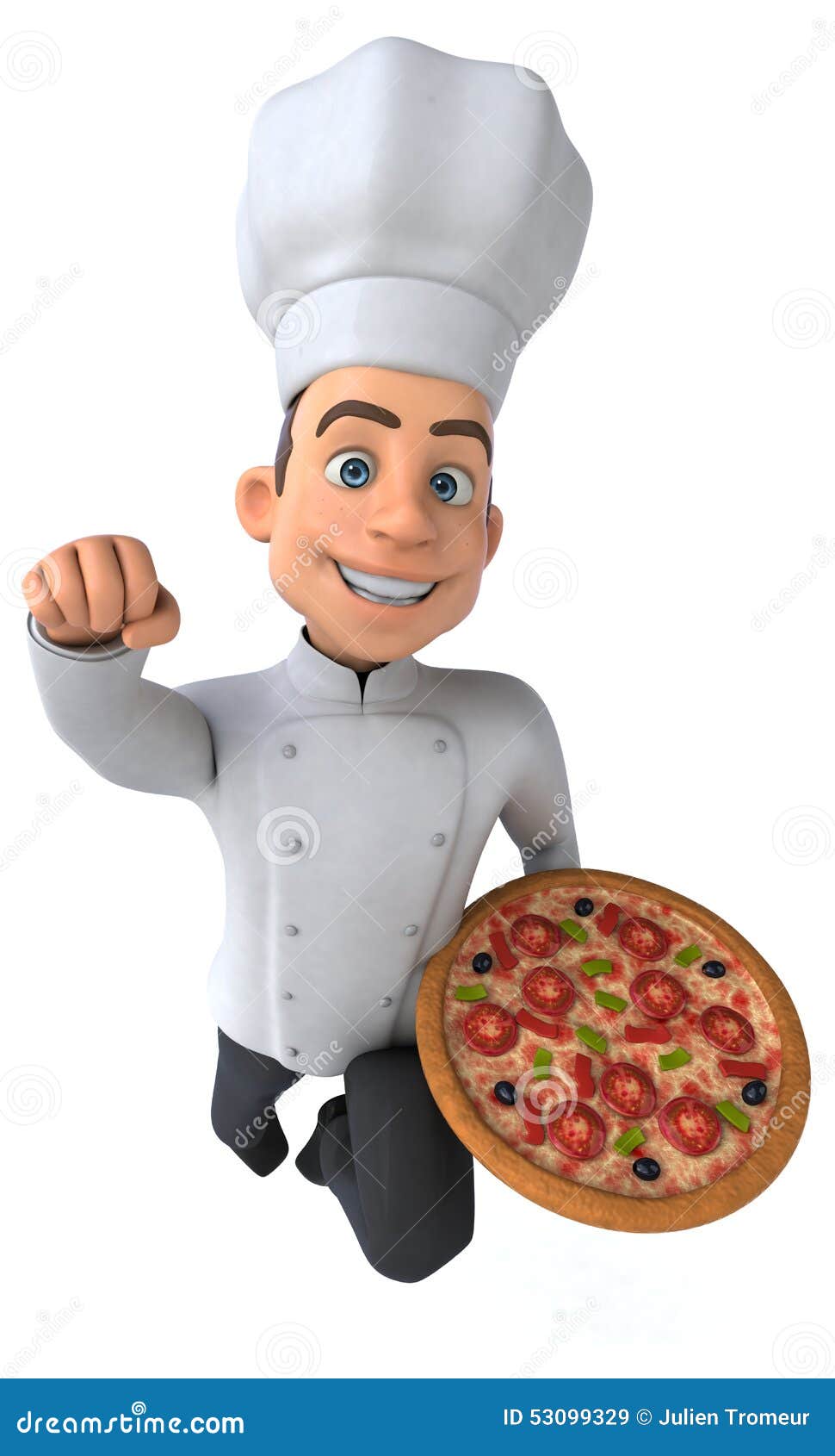 Fun chef stock illustration. Illustration of cooking - 53099329