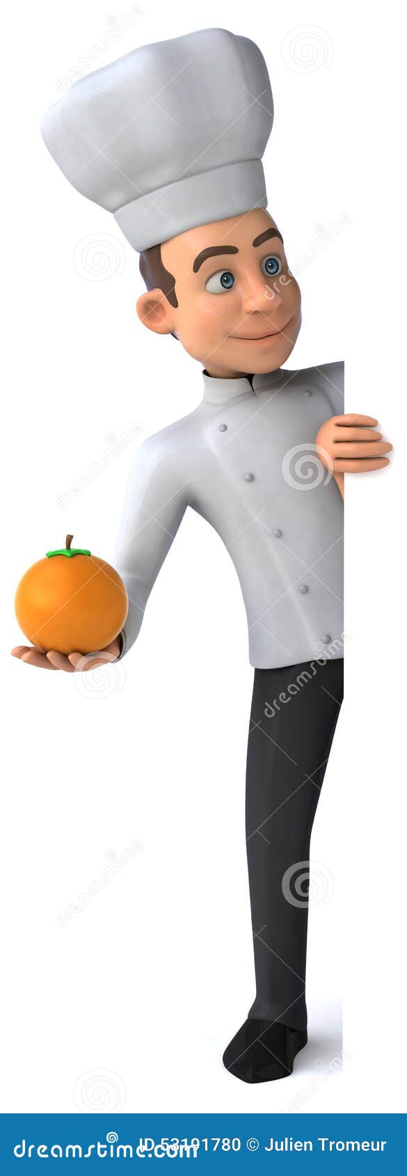 Fun chef stock illustration. Illustration of restaurant - 53191780