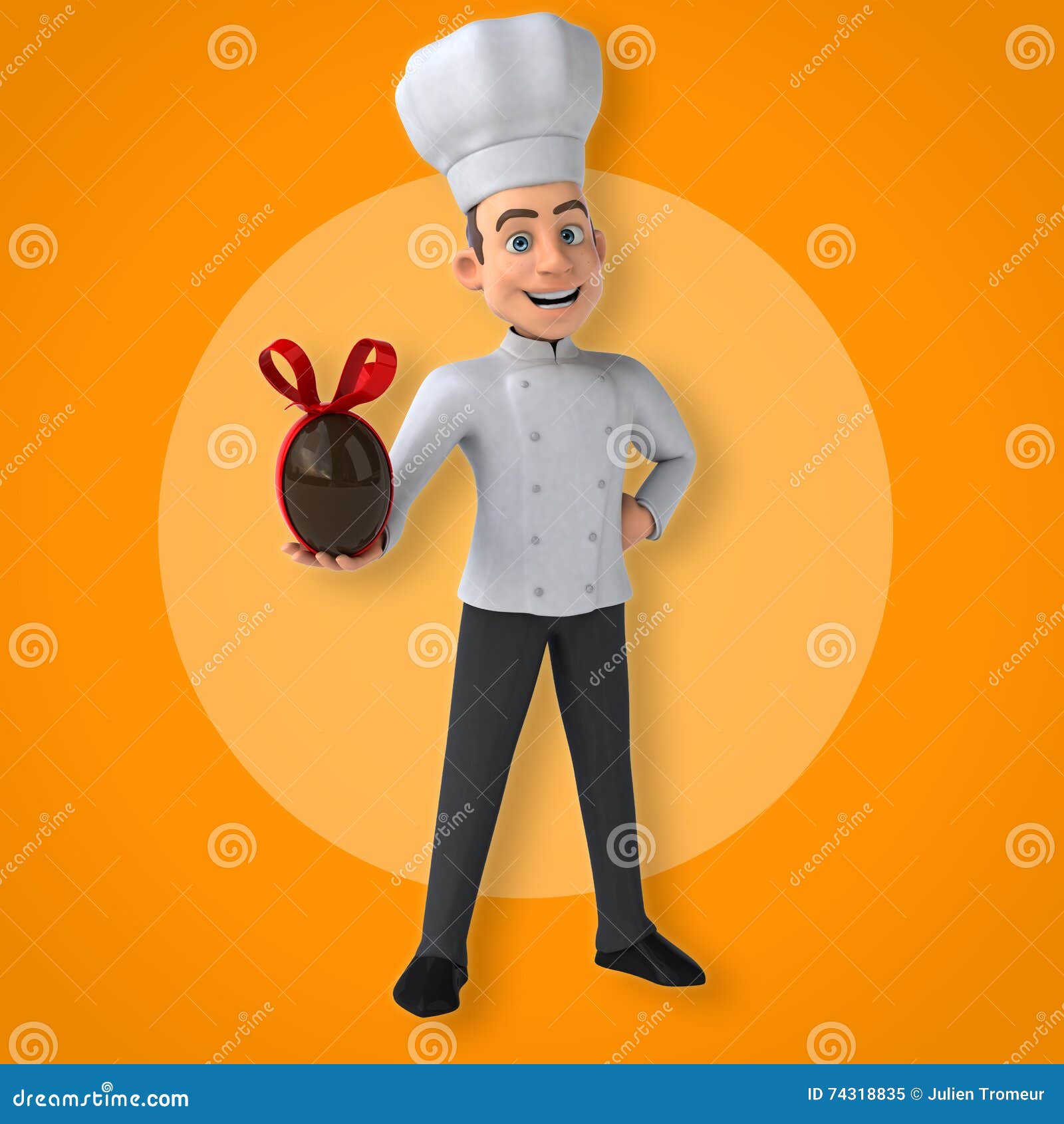 Fun chef stock illustration. Illustration of menu, diet - 74318835